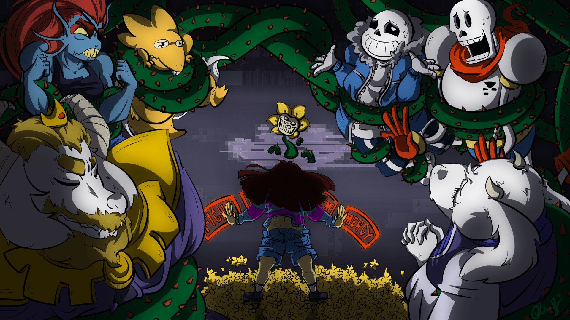 Underverse Wallpapers - Top Free Underverse Backgrounds - WallpaperAccess