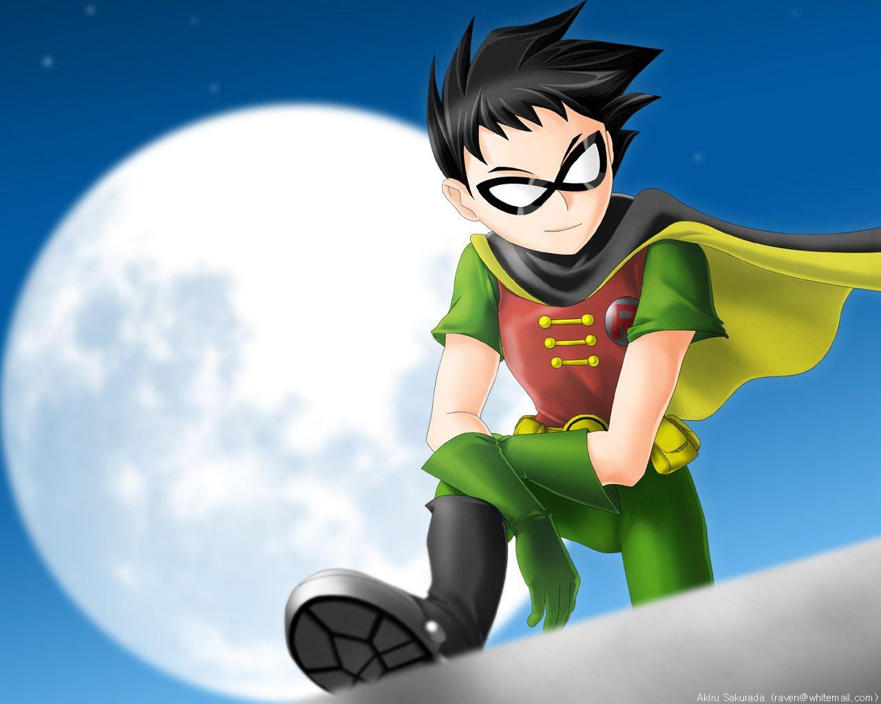 Teen Titans Robin Wallpapers - Top Free Teen Titans Robin Backgrounds ...