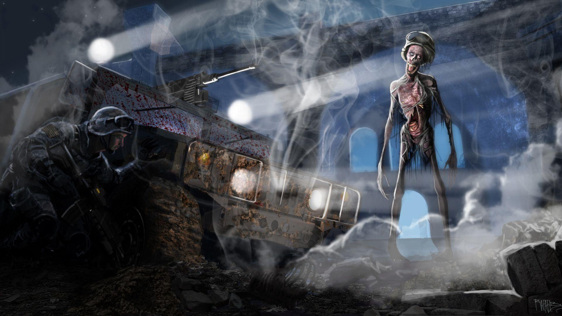Scary Zombie Wallpapers - Top Free Scary Zombie Backgrounds ...