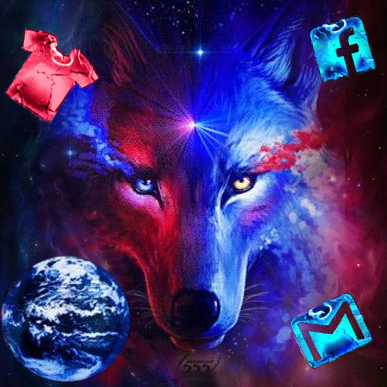 Rainbow Wolf Wallpapers - Top Free Rainbow Wolf Backgrounds ...