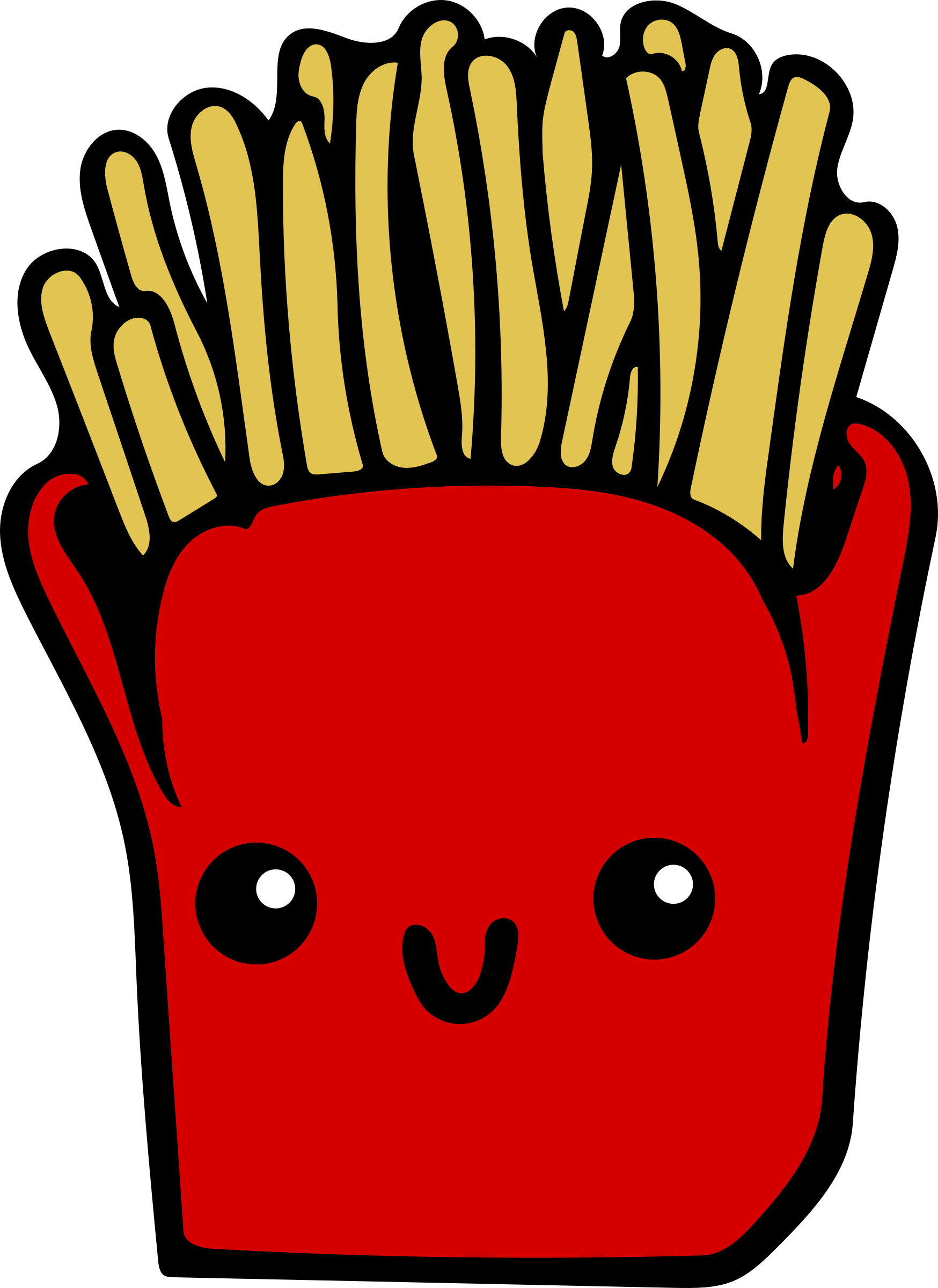 Kawaii French Fries Wallpapers - Top Free Kawaii French Fries ...