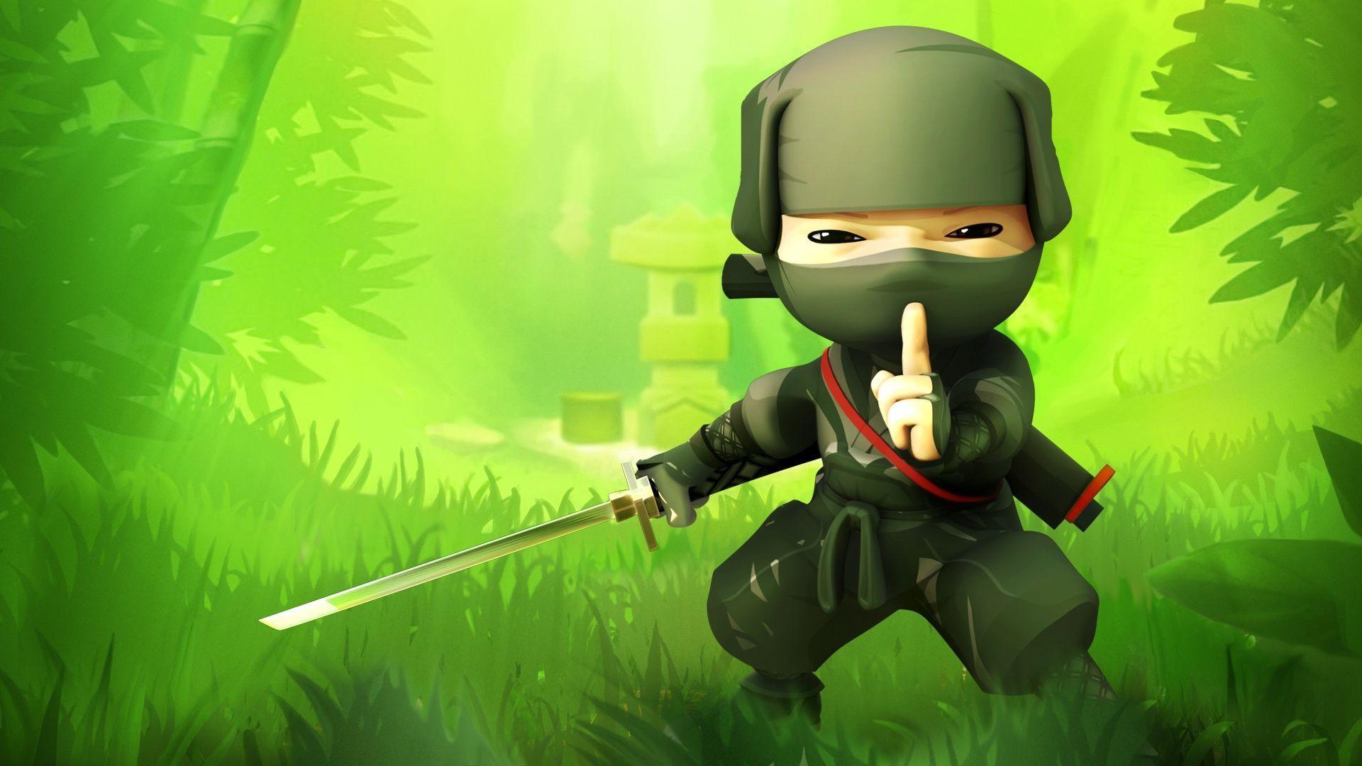 Funny Ninja Wallpaper