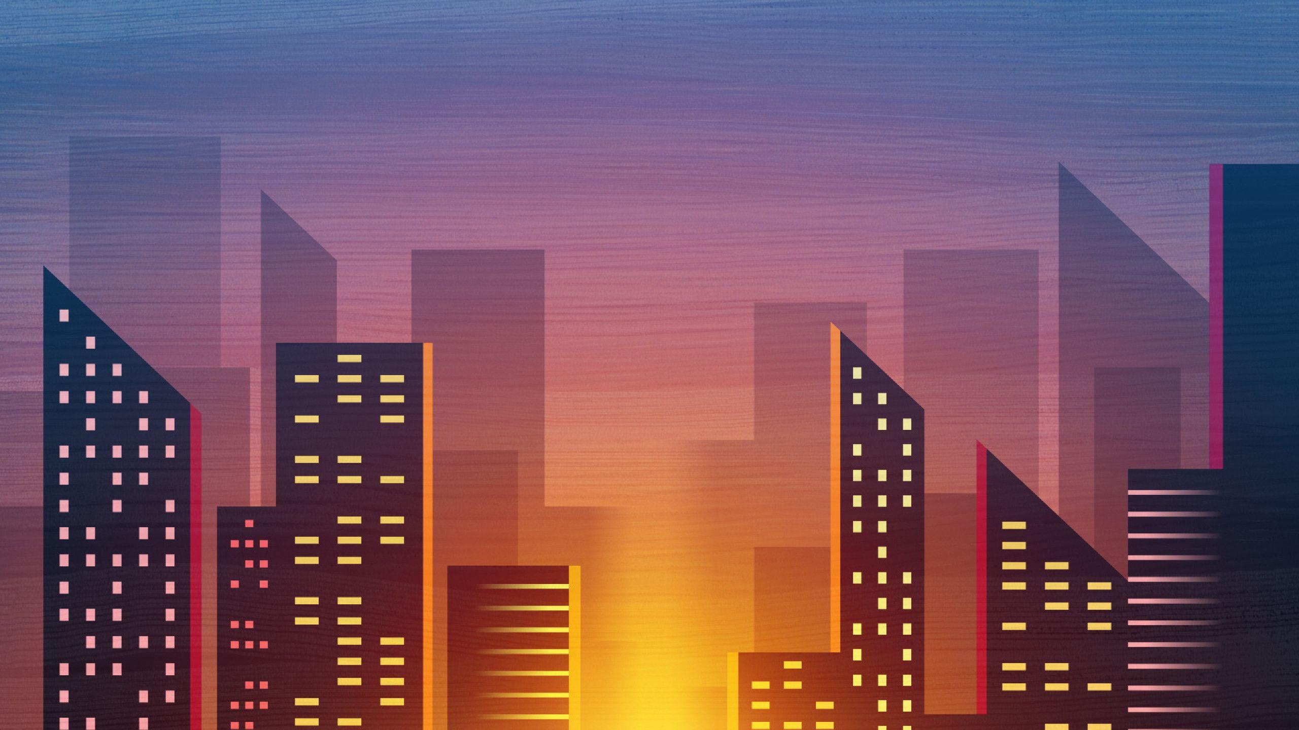 City Illustration Wallpapers - Top Free City Illustration Backgrounds ...