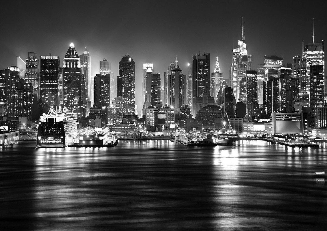 Black and White Skyline Wallpapers - Top Free Black and White Skyline ...