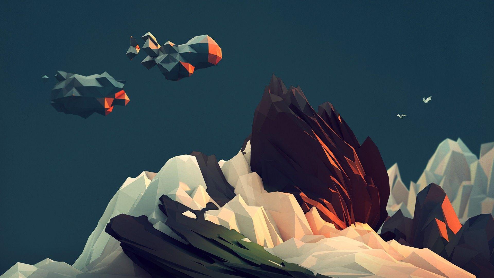 Low Poly Abstract Wallpapers - Top Free Low Poly Abstract Backgrounds ...