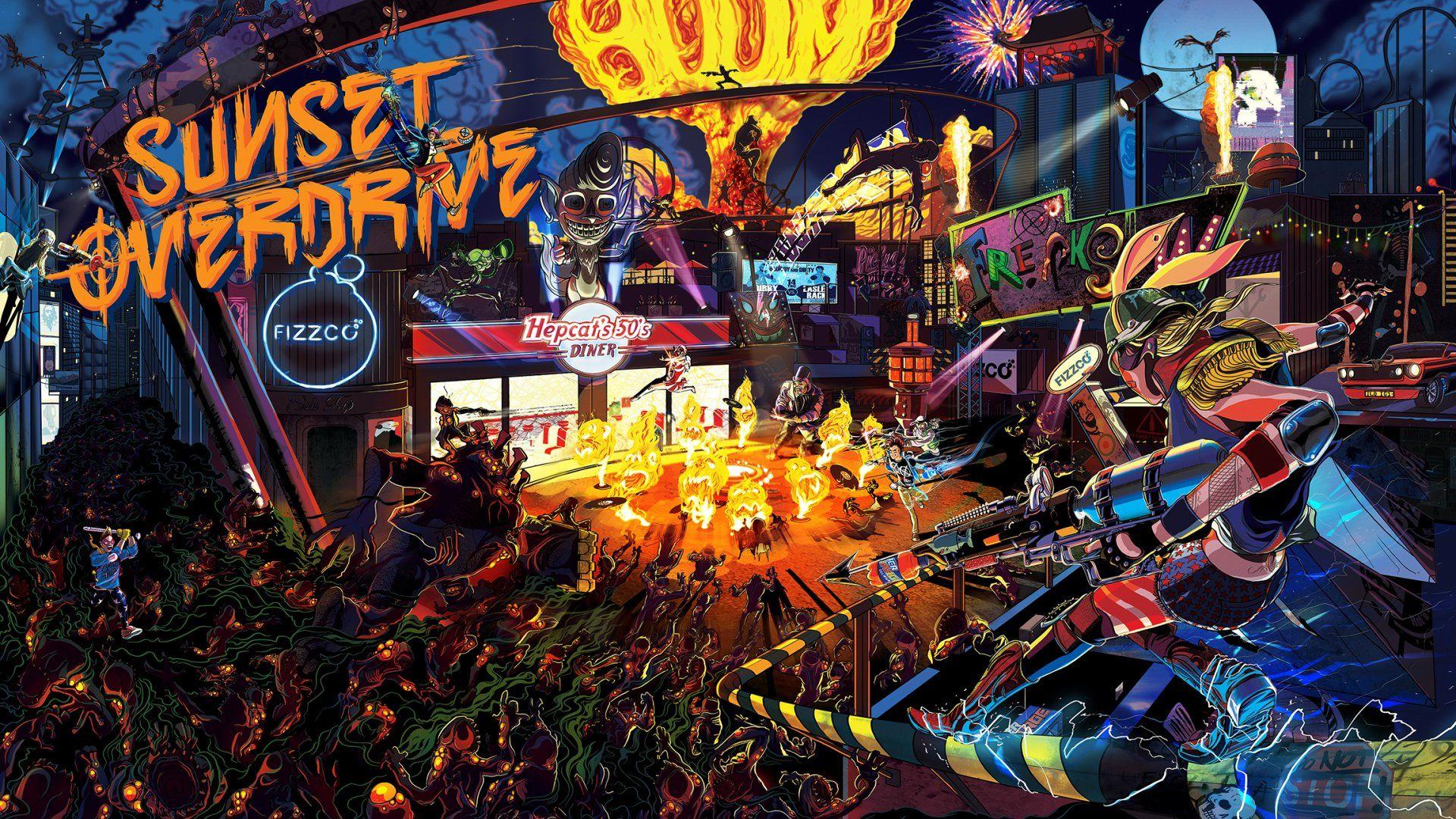 Sunset Overdrive Wallpapers - Top Free Sunset Overdrive Backgrounds ...