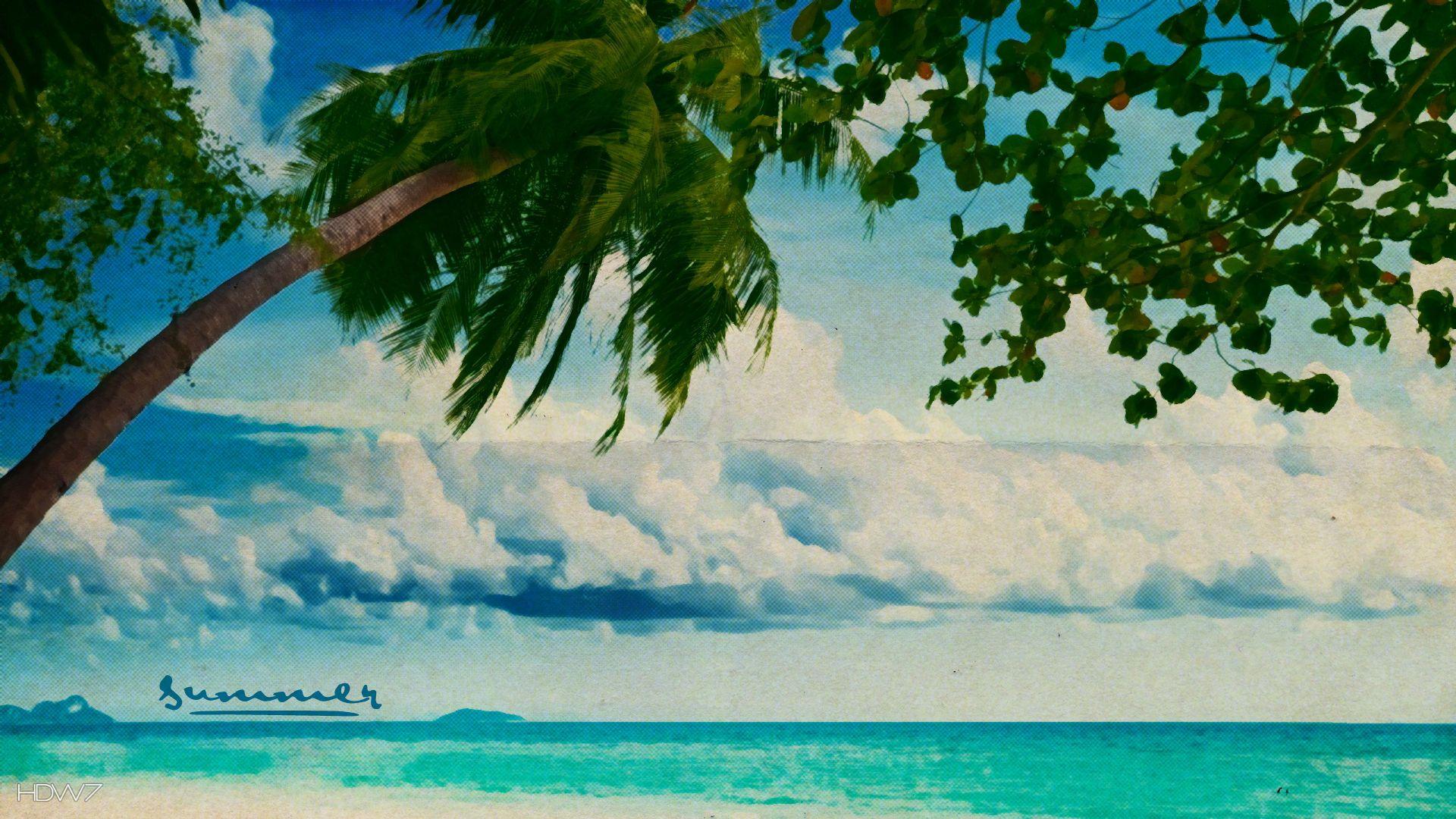 Retro Beach Wallpapers - Top Free Retro Beach Backgrounds - WallpaperAccess