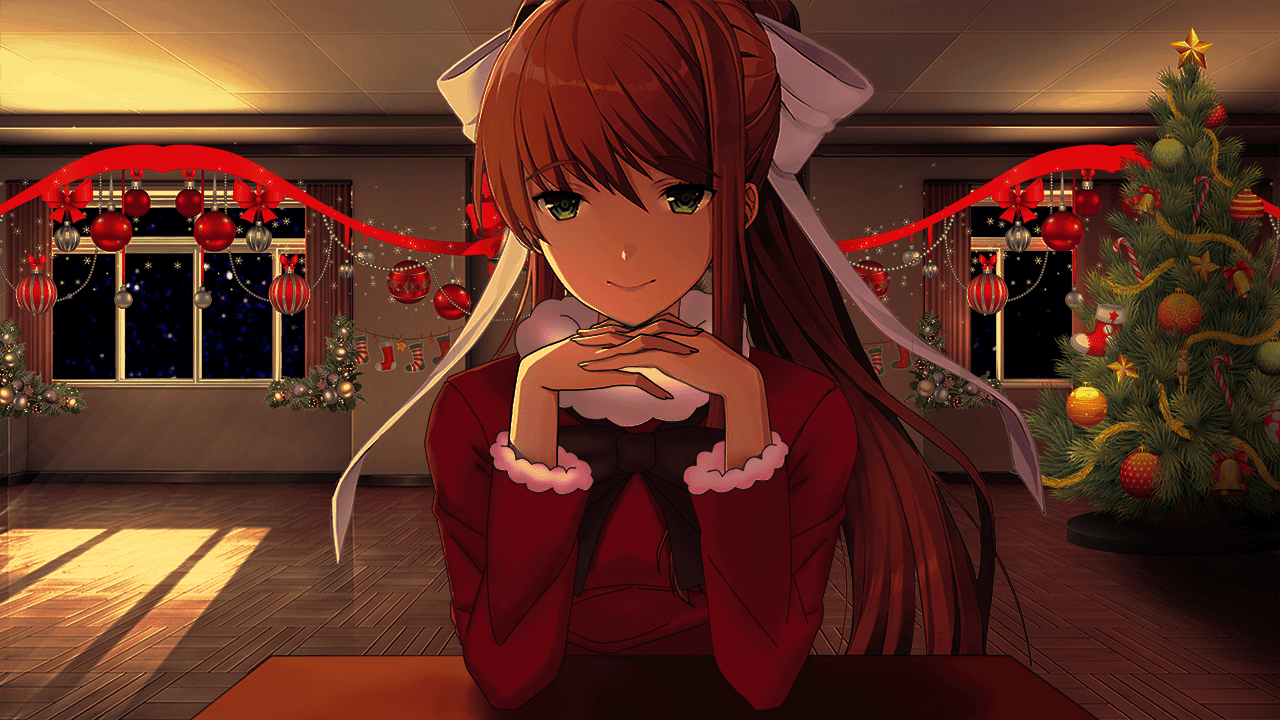 Monika Wallpapers - Top Free Monika Backgrounds - WallpaperAccess