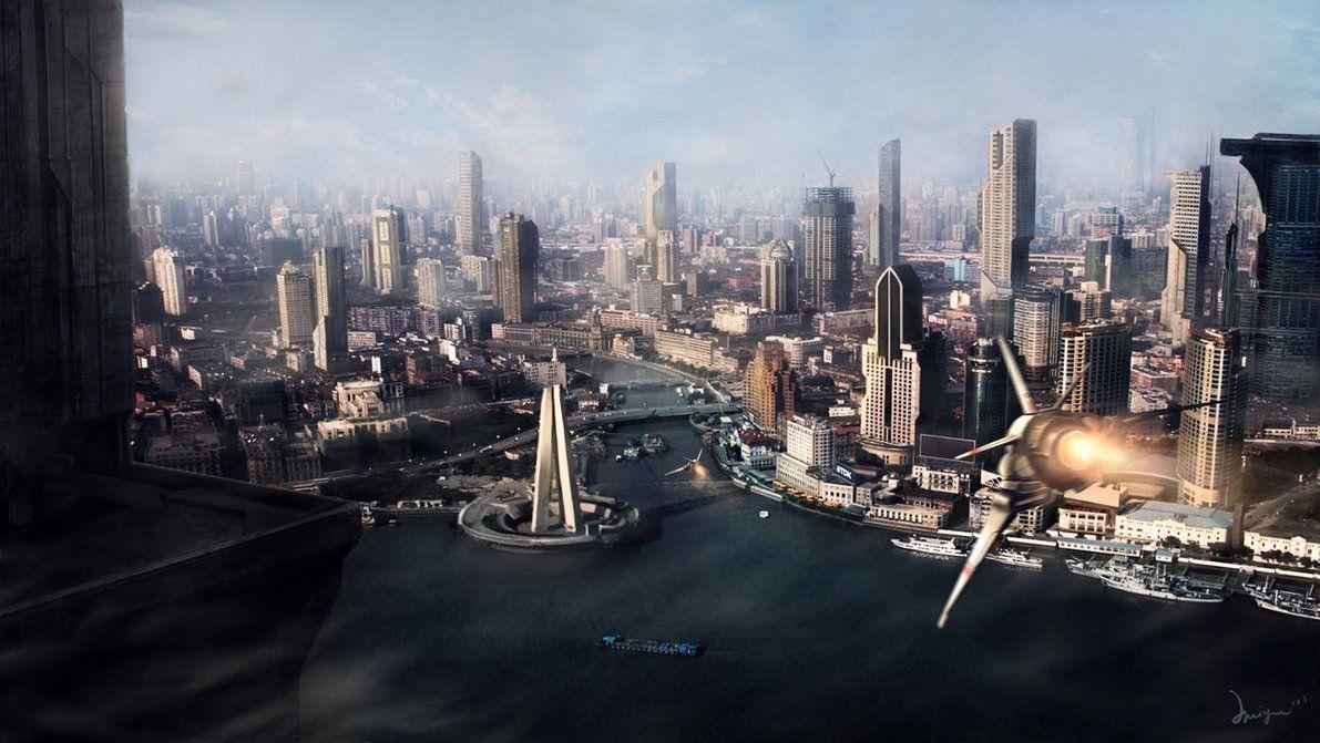 Future Cityscape Wallpapers - Top Free Future Cityscape Backgrounds ...