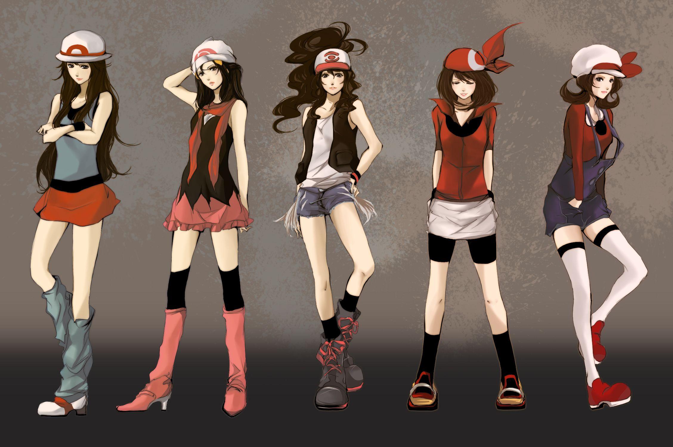 Pokemon Girls Wallpapers - Top Free Pokemon Girls Backgrounds ...