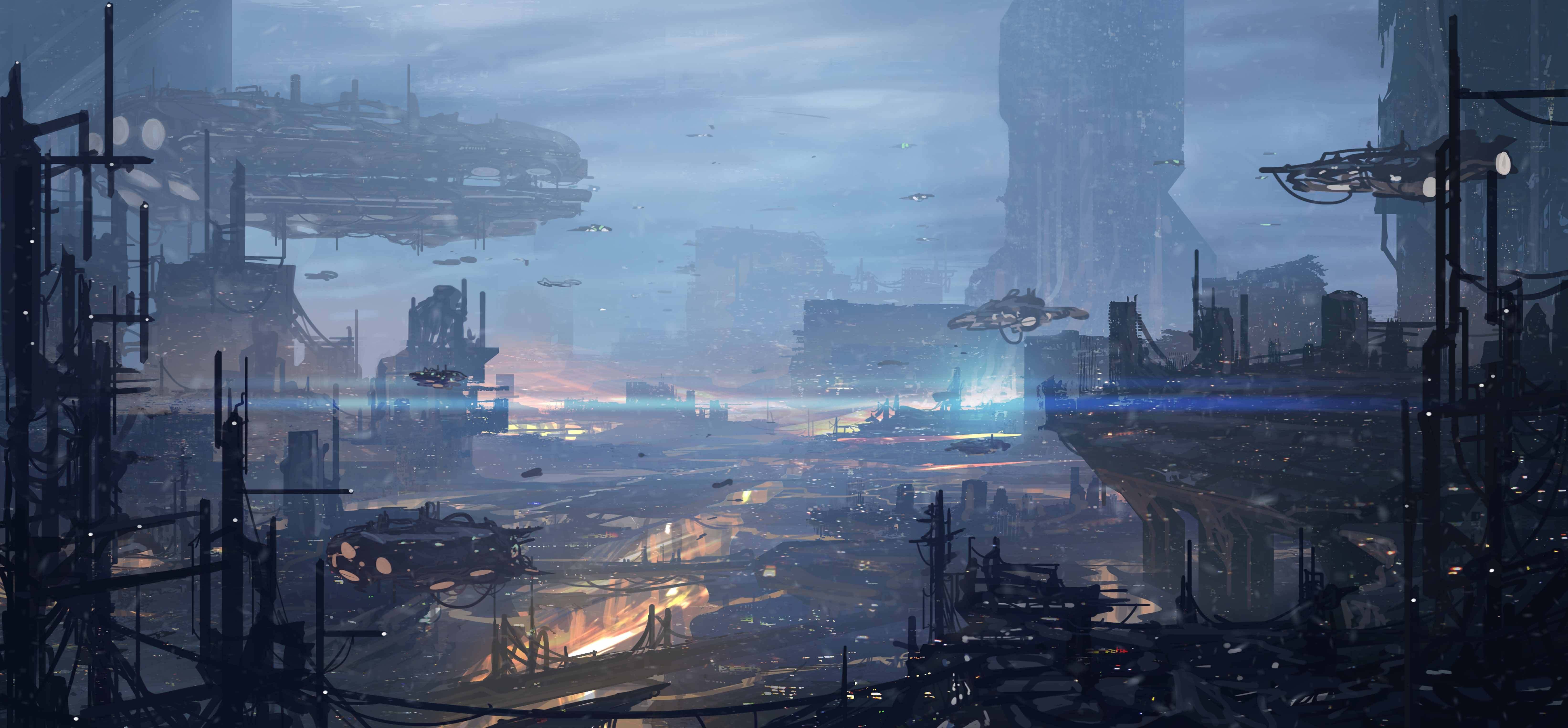 Future Cityscape Wallpapers - Top Free Future Cityscape Backgrounds - WallpaperAccess