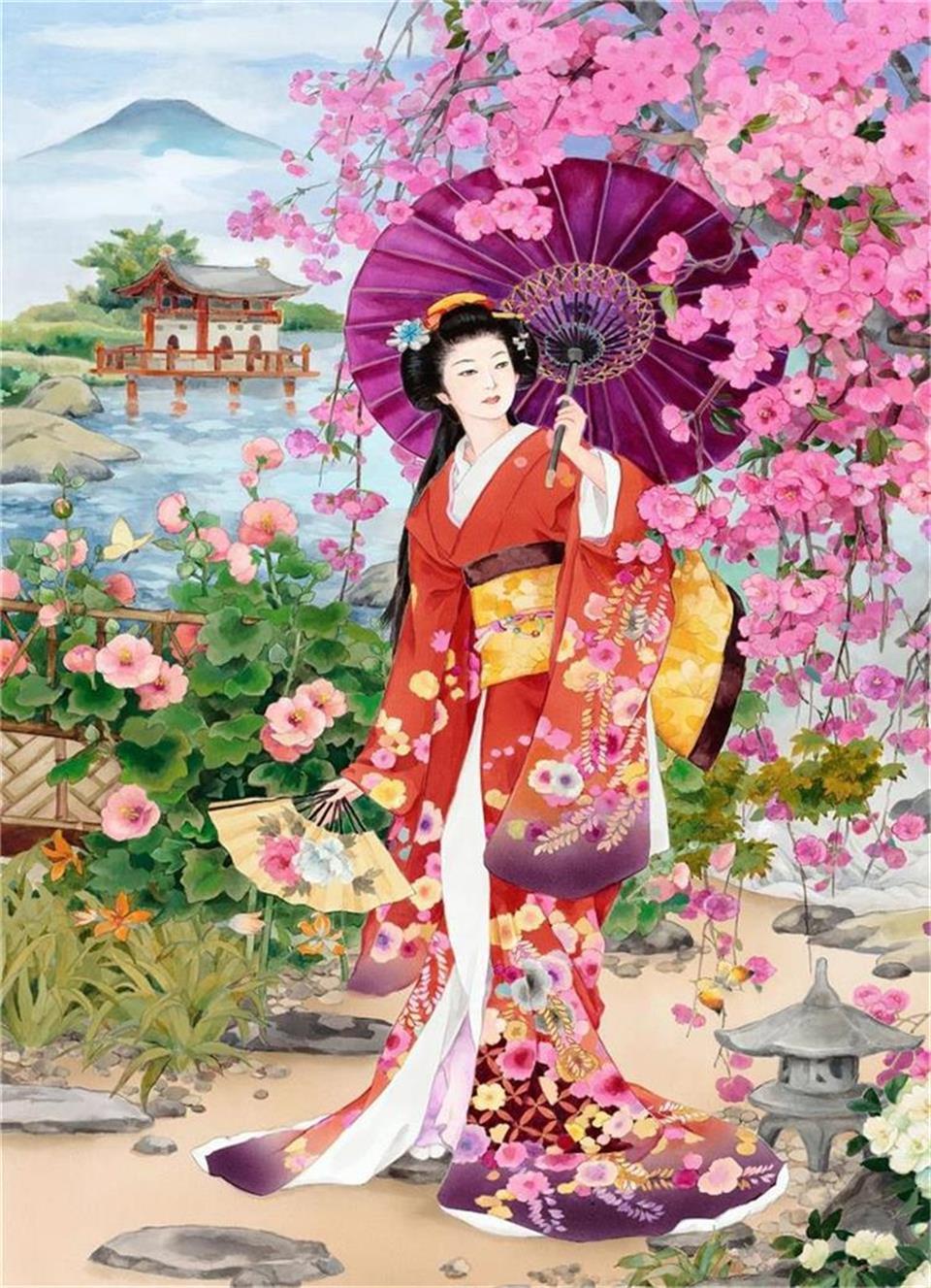 Geisha Print Wallpapers - Top Free Geisha Print Backgrounds ...