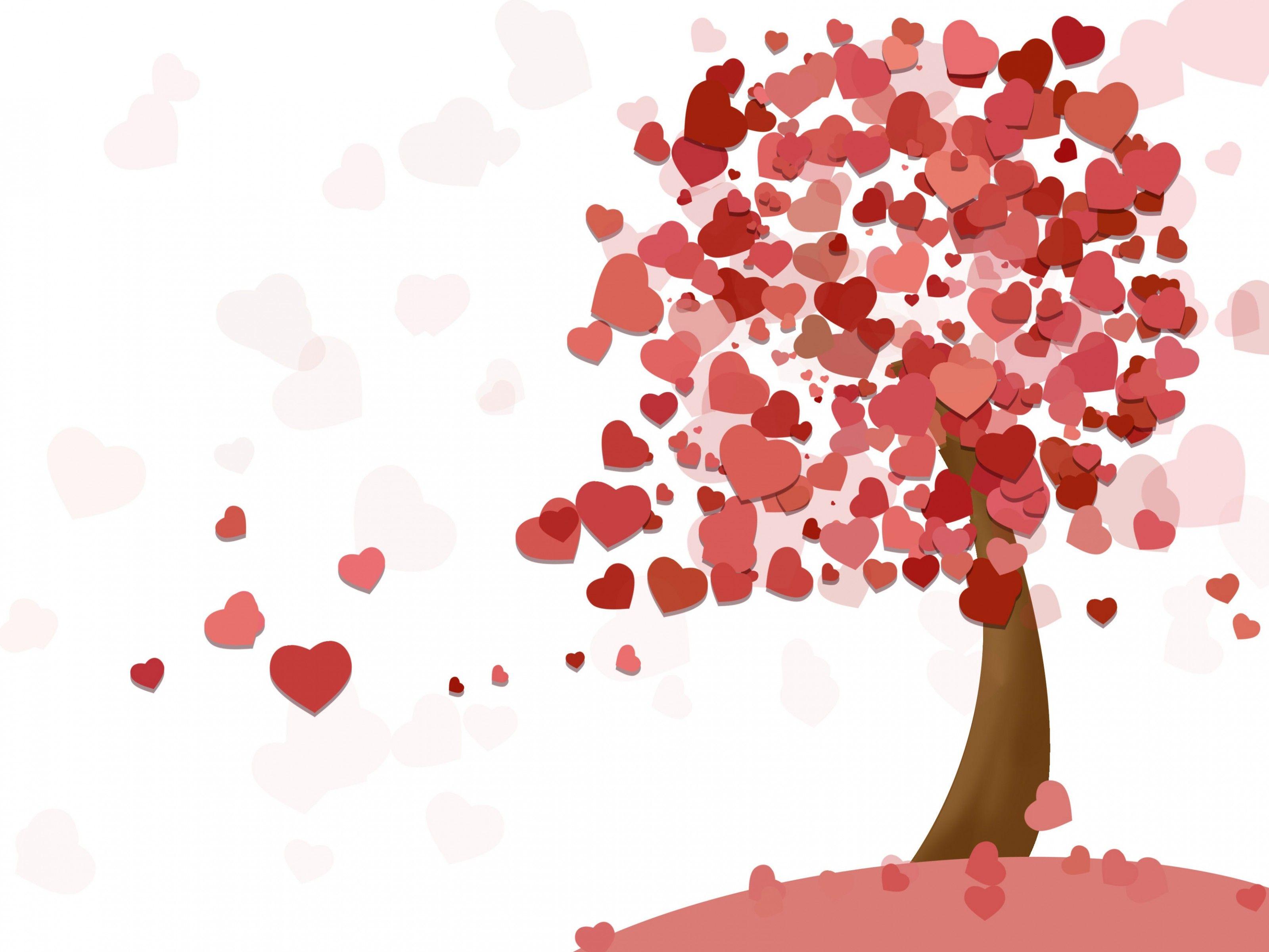 Heart Tree Wallpapers - Top Free Heart Tree Backgrounds - WallpaperAccess