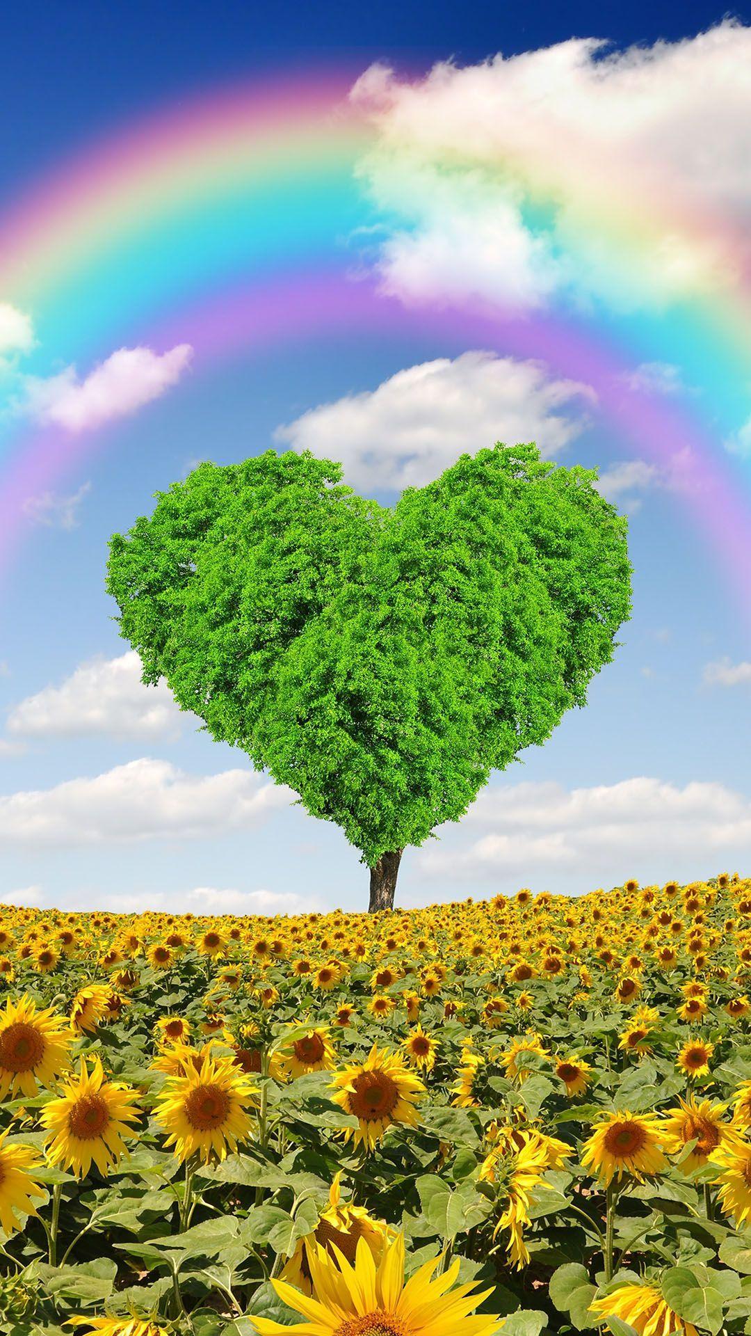 Heart Tree Wallpapers - Top Free Heart Tree Backgrounds - WallpaperAccess
