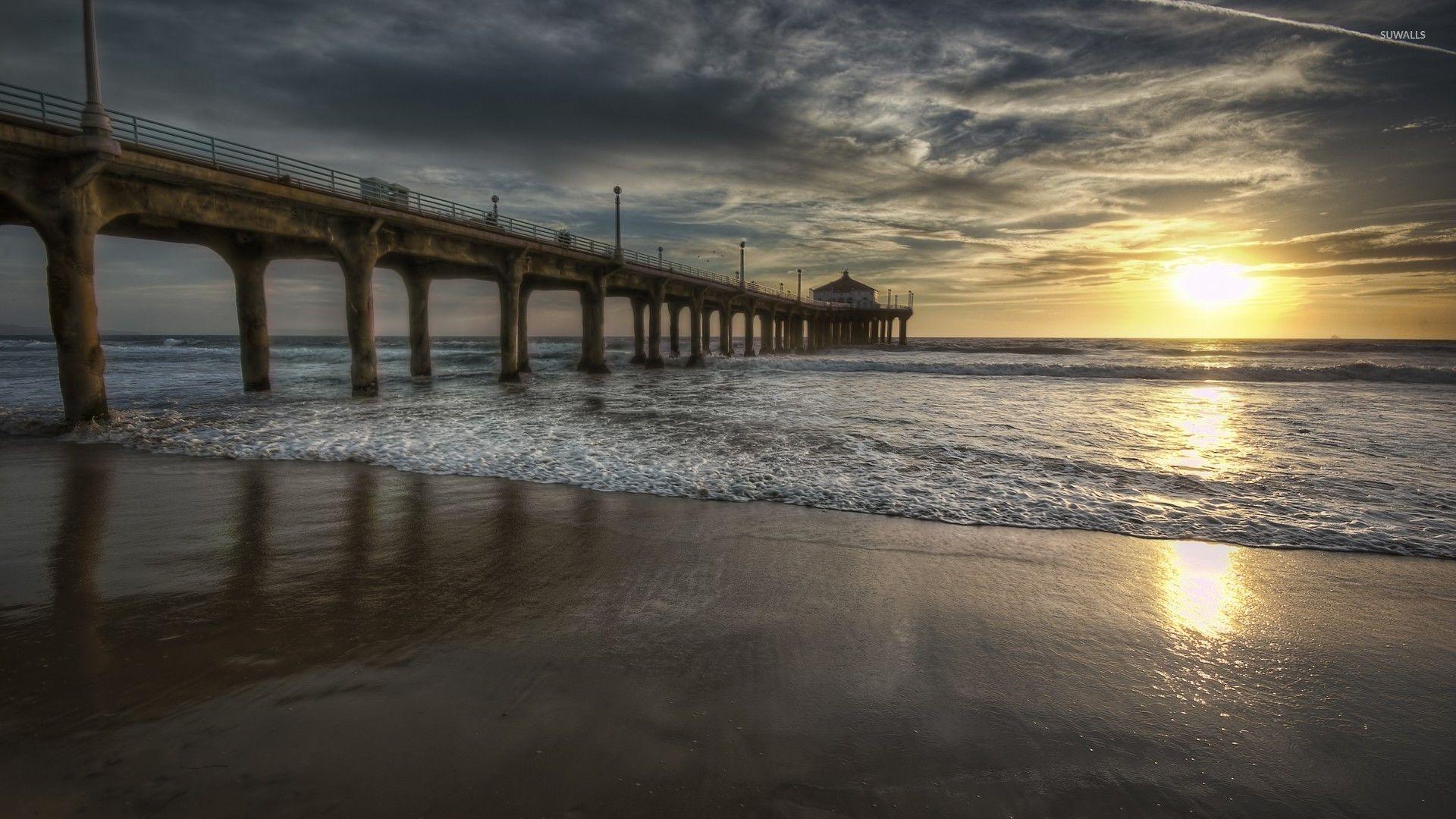 Beach Pier Wallpapers - Top Free Beach Pier Backgrounds - WallpaperAccess