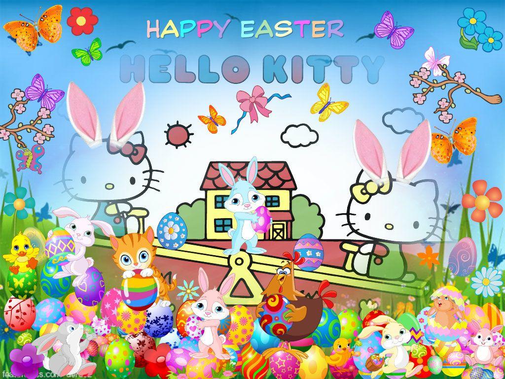 Hello Kitty Spring Wallpapers - Top Free Hello Kitty Spring Backgrounds ...