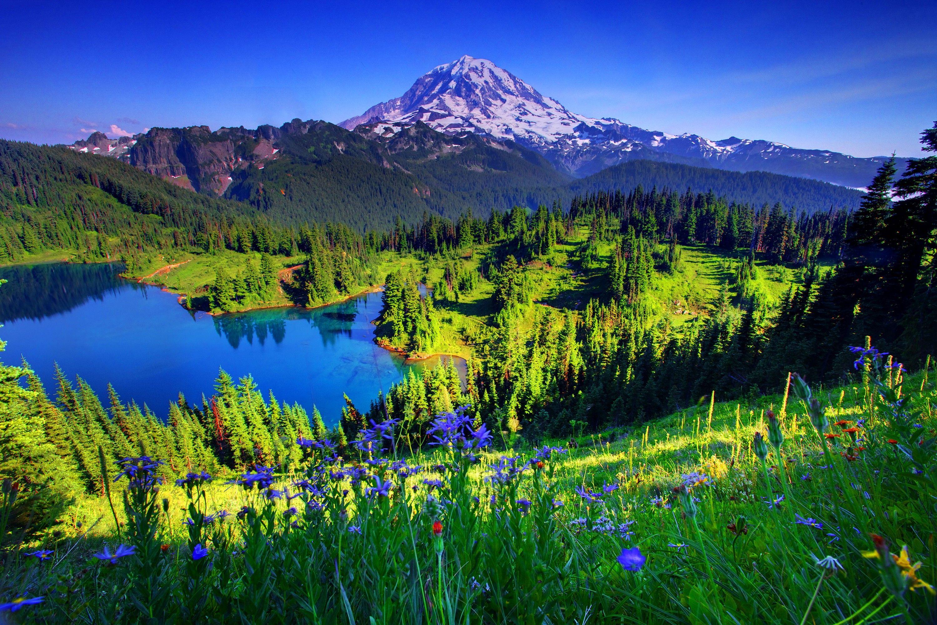 Beautiful Mountain View Wallpapers - Top Free Beautiful Mountain View ...