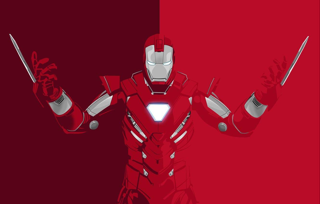 Iron Man Red Wallpapers - Top Free Iron Man Red Backgrounds ...