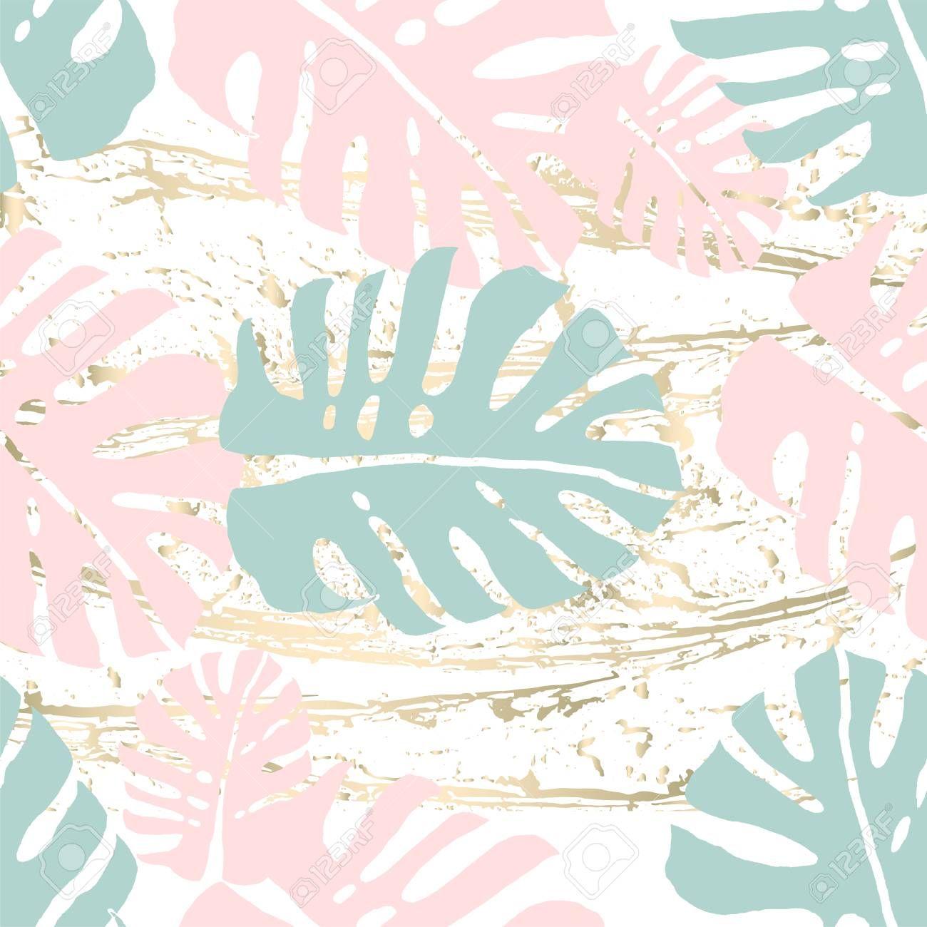 Pastel Leaves Wallpaper at Martha Gonsalez blog