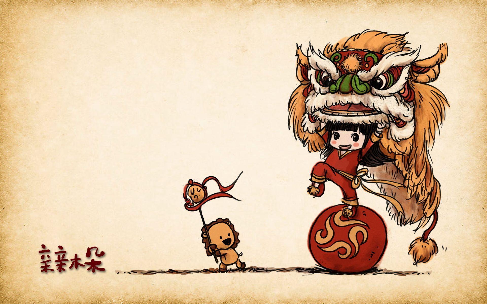 Lion Dance Wallpapers - Top Free Lion Dance Backgrounds - WallpaperAccess
