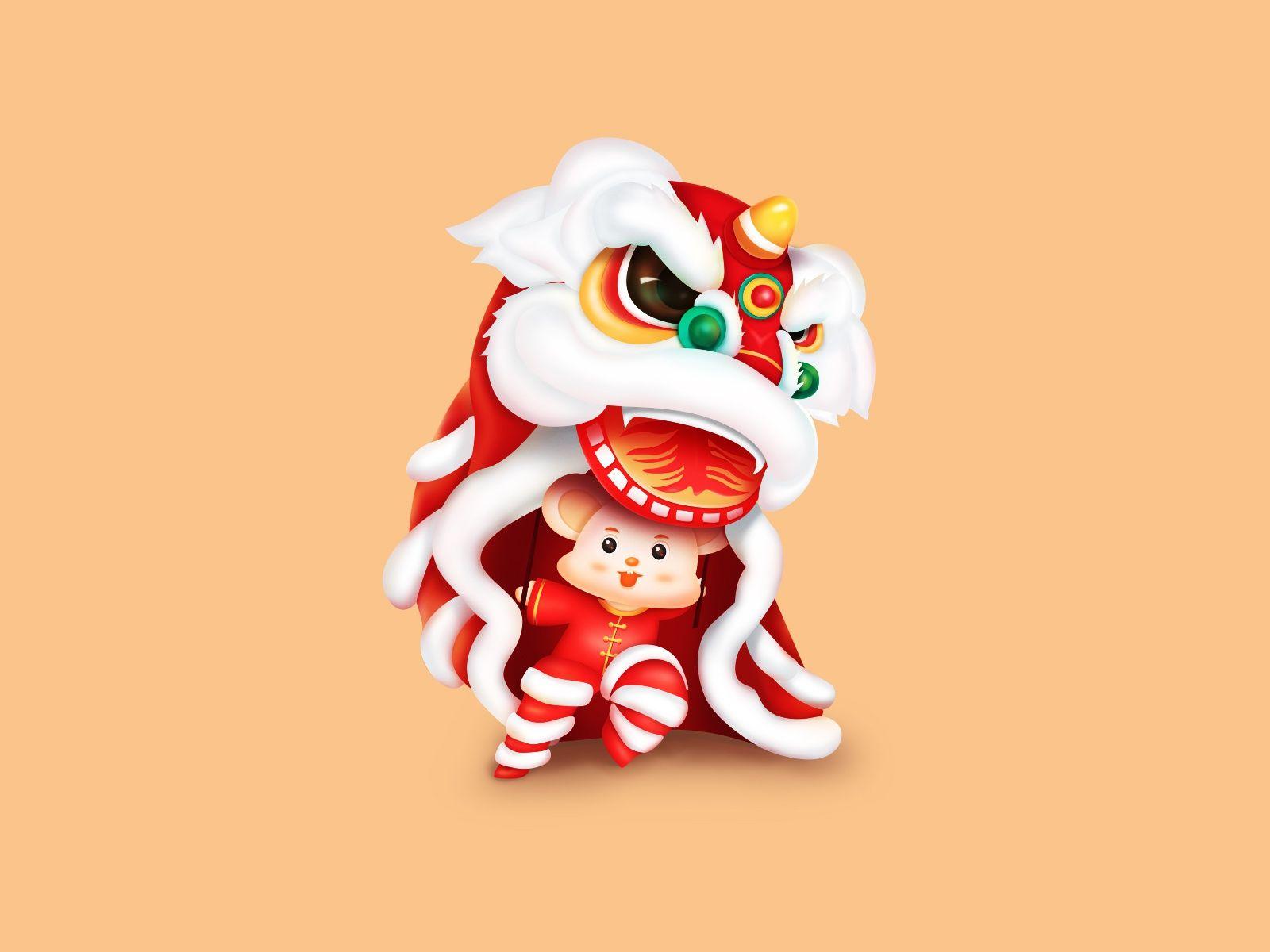 Lion Dance Wallpapers - Top Free Lion Dance Backgrounds - WallpaperAccess