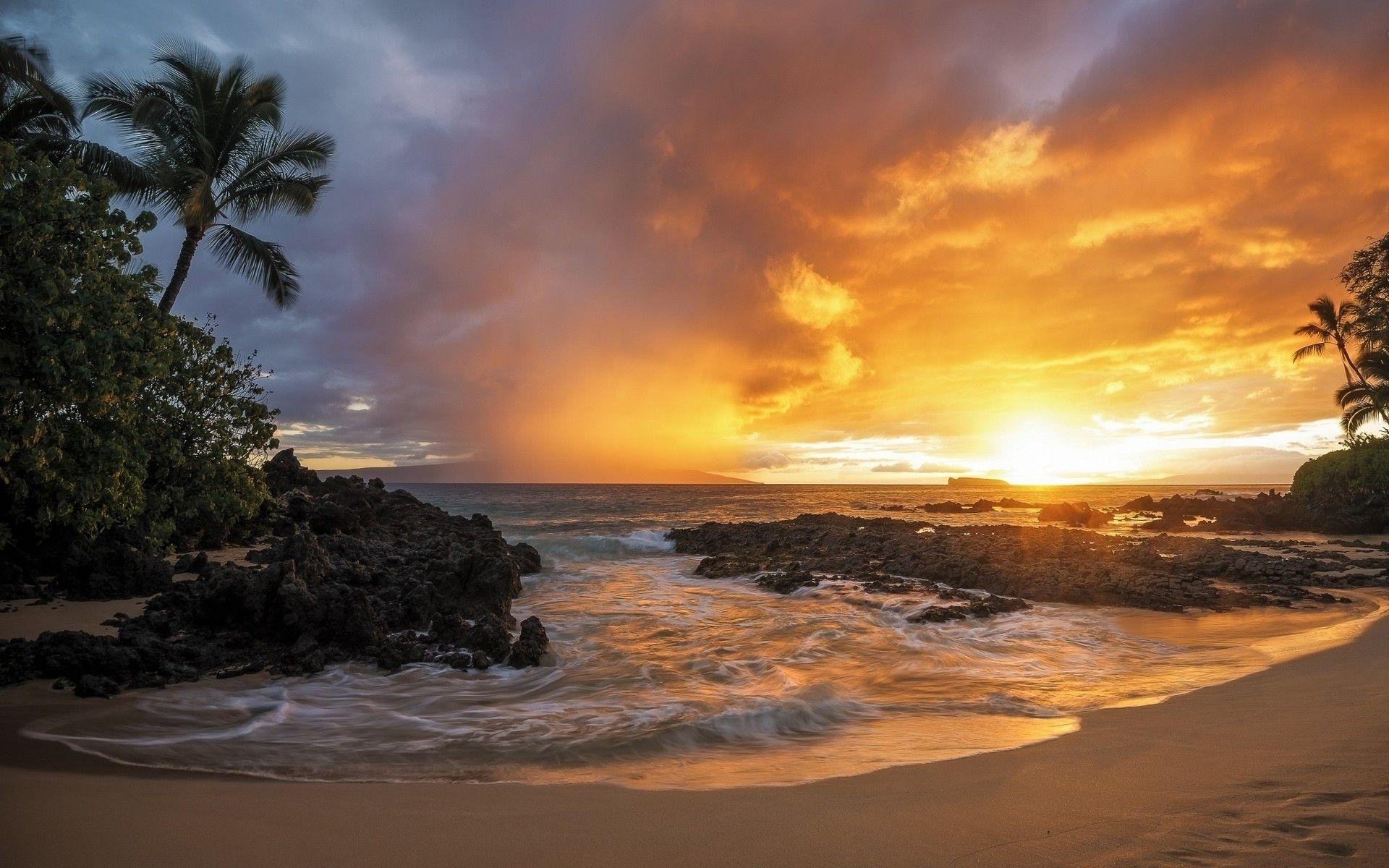 Maui Sunset Wallpapers - Top Free Maui Sunset Backgrounds - WallpaperAccess
