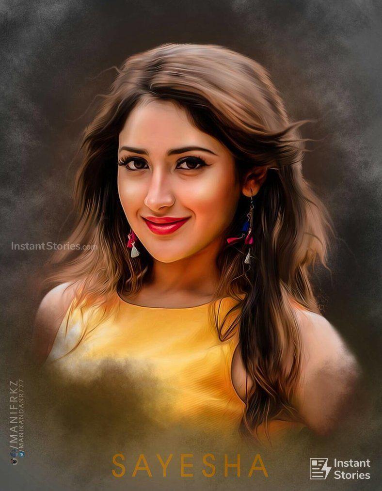 Sayyeshaa Wallpapers - Top Free Sayyeshaa Backgrounds - WallpaperAccess