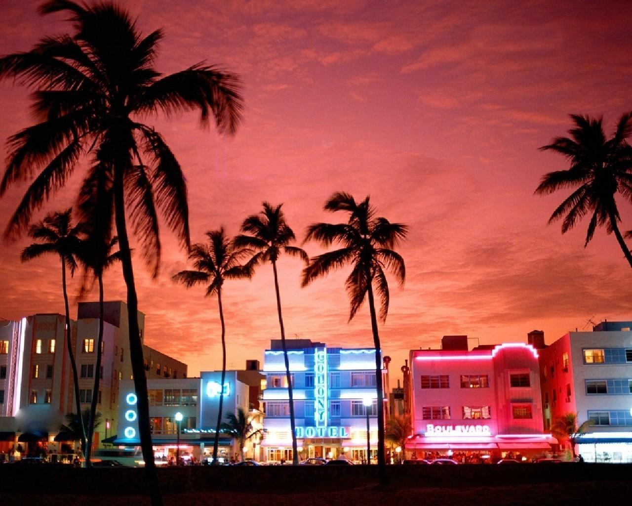 Miami City Wallpapers - Top Free Miami City Backgrounds - WallpaperAccess