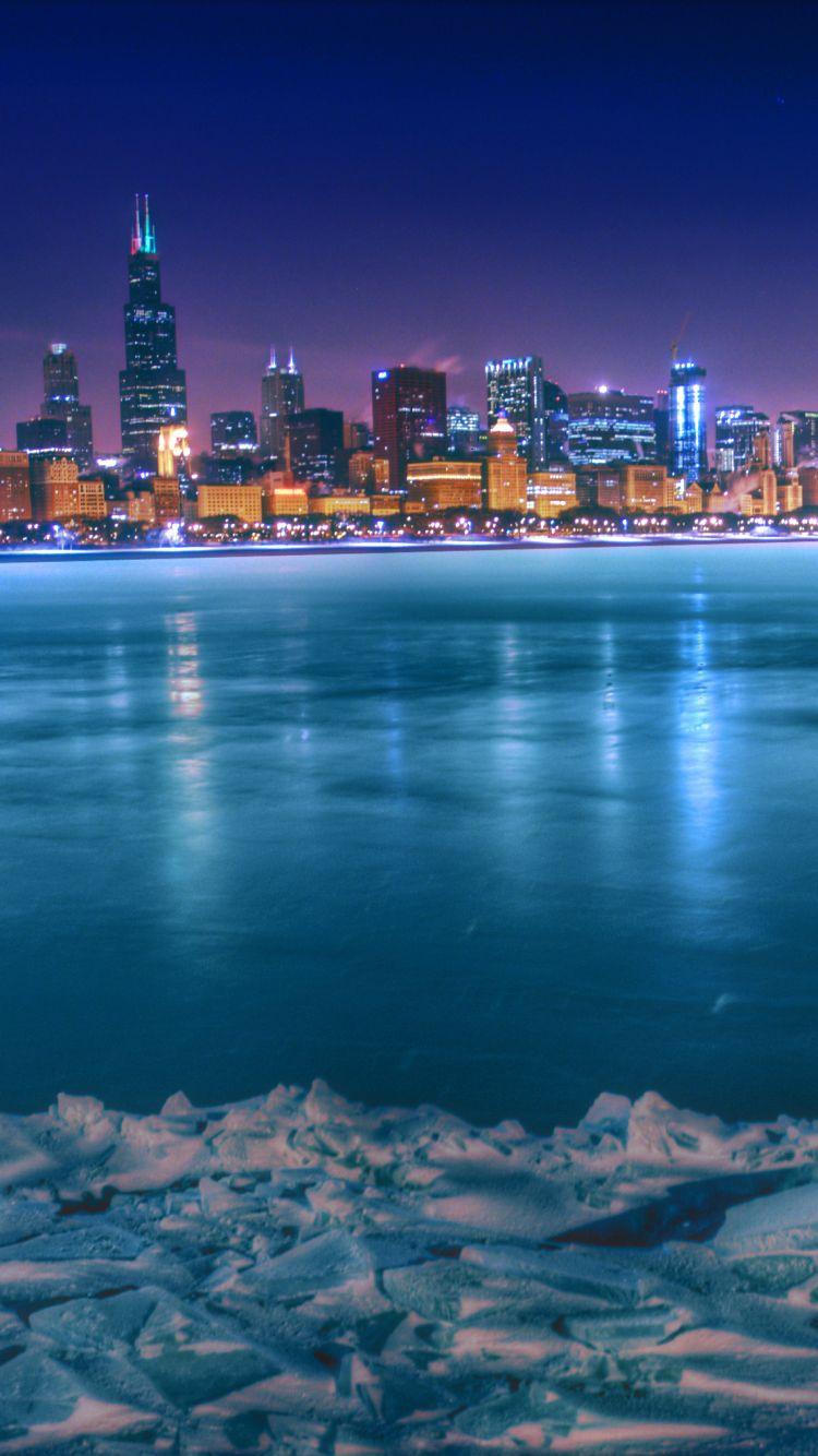 Chicago Skyline iPhone Wallpapers - Top Free Chicago Skyline iPhone ...