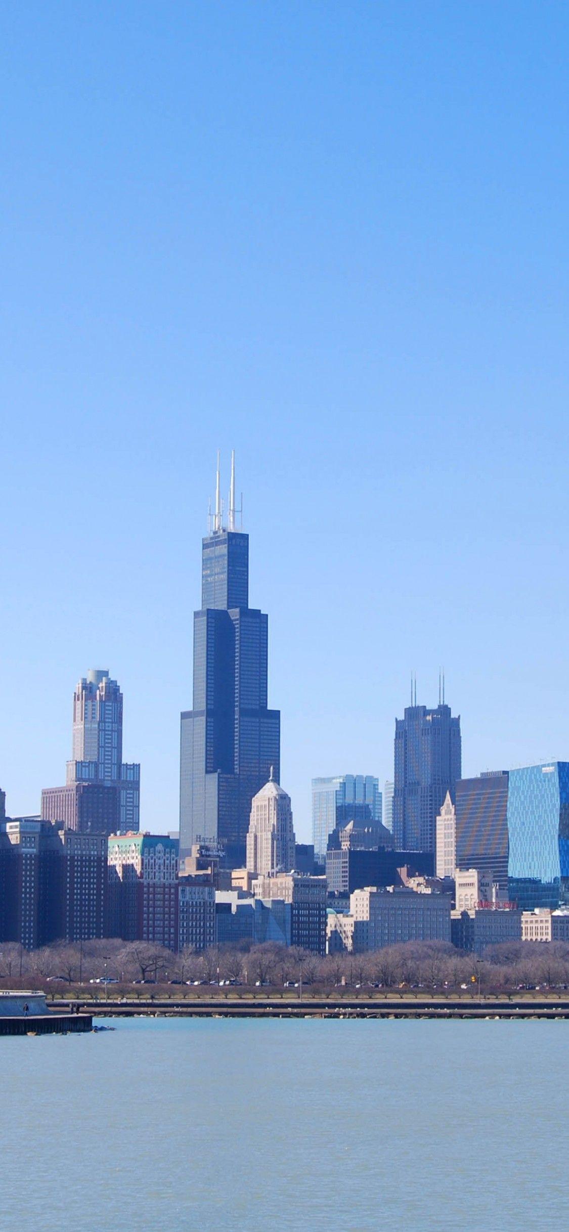 Chicago Skyline iPhone Wallpapers - Top Free Chicago Skyline iPhone ...