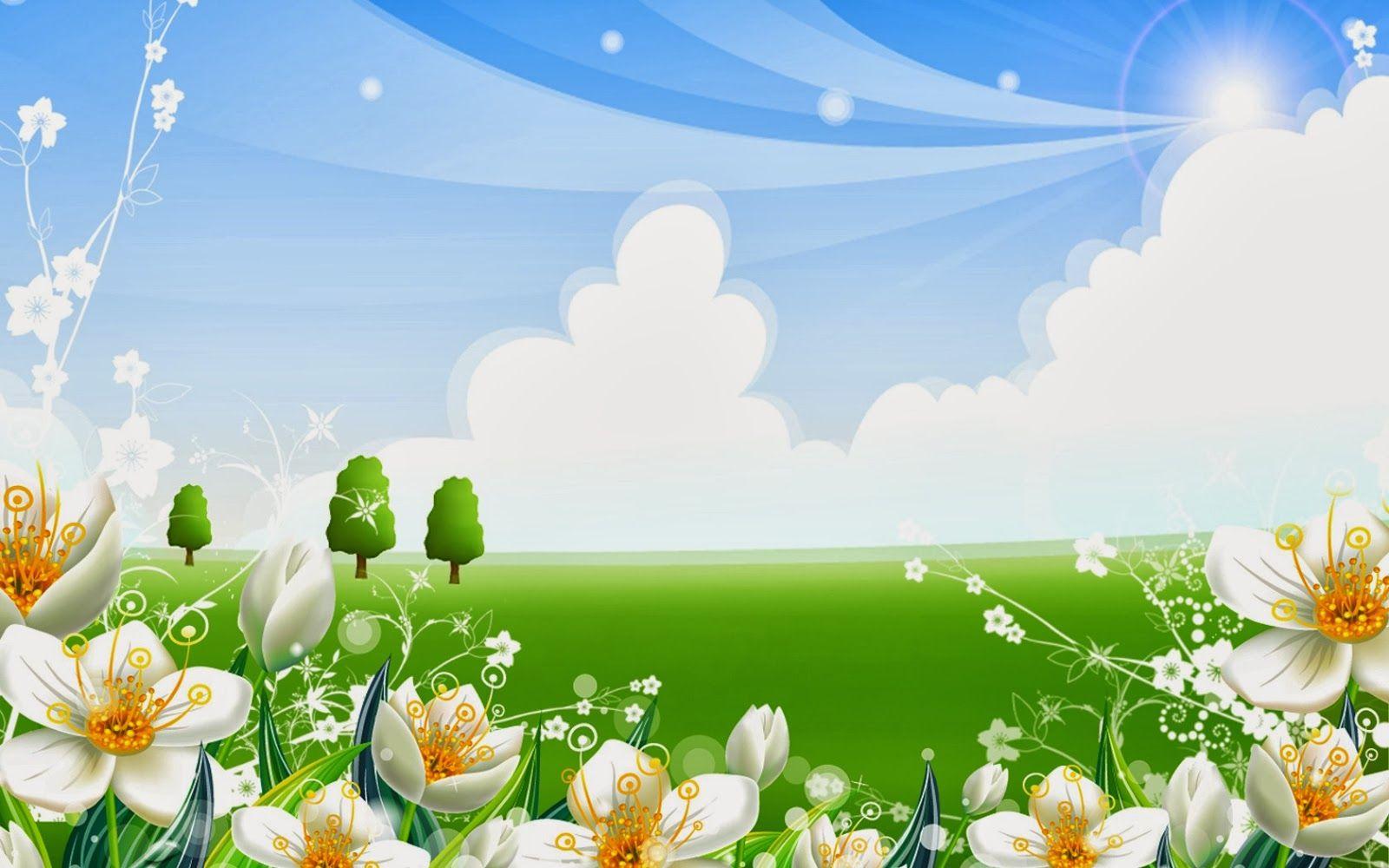 Garden Cartoon Wallpapers - Top Free Garden Cartoon Backgrounds ...