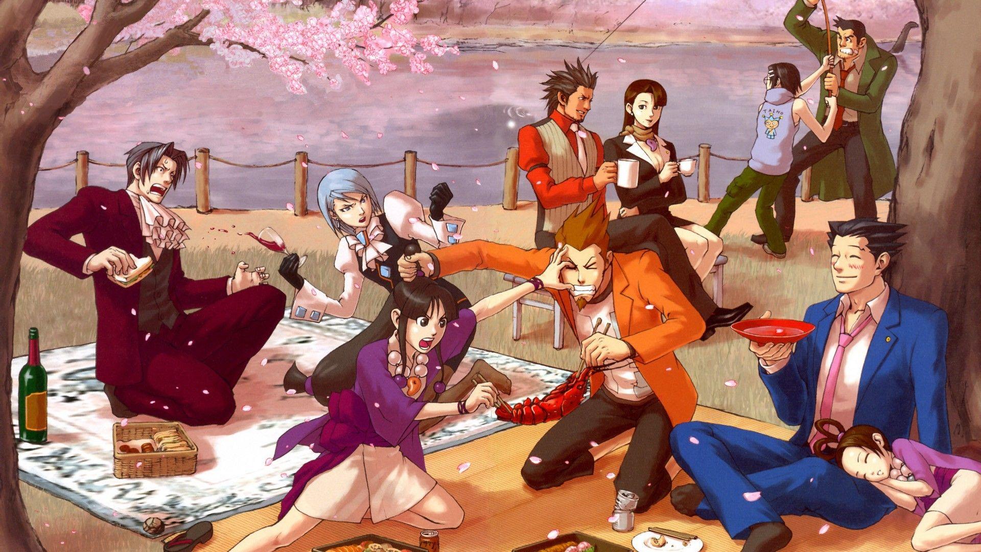 Ace Attorney Wallpapers - Top Free Ace Attorney Backgrounds - WallpaperAccess
