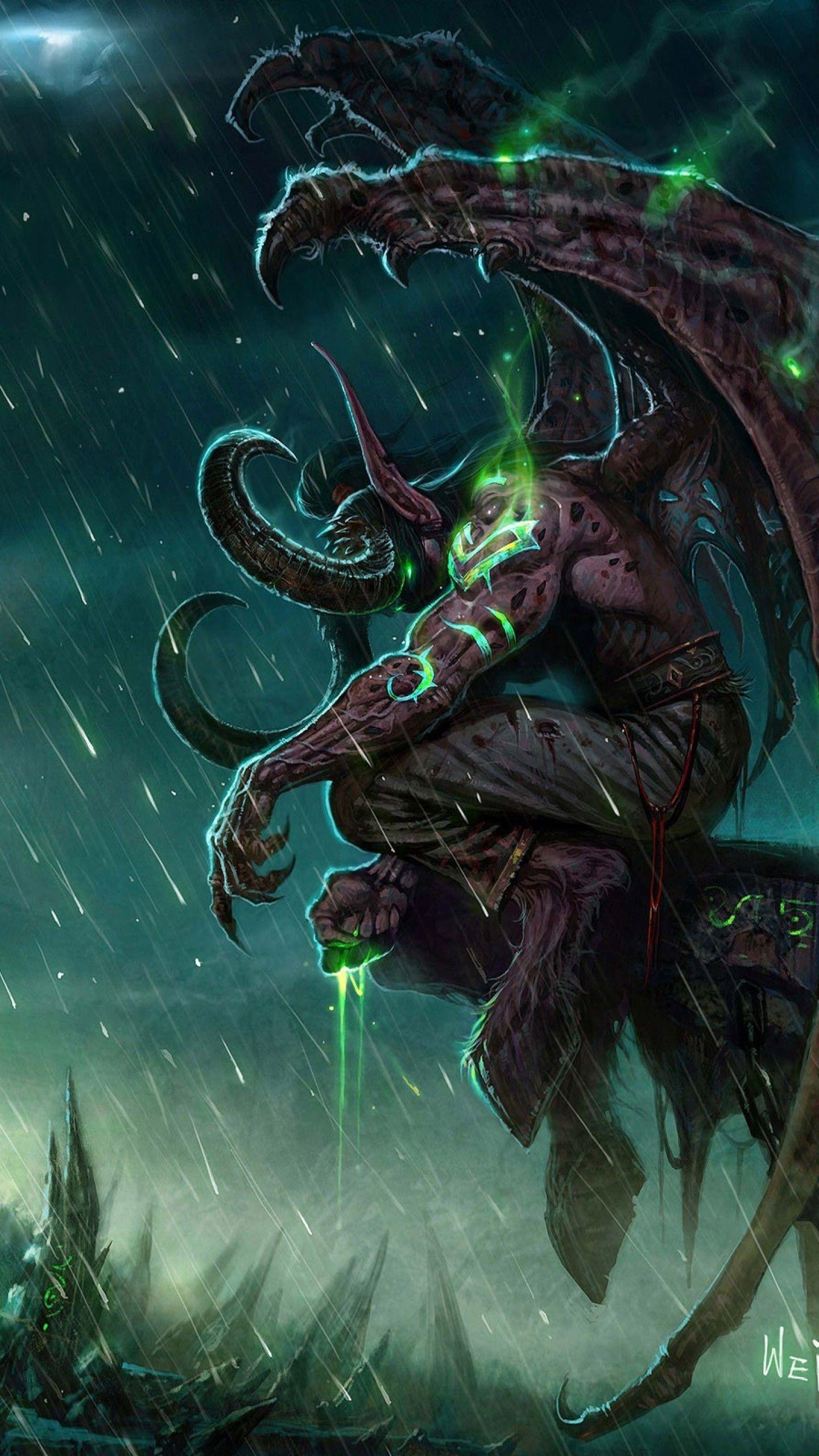 Illidan Stormrage Wallpapers - Top Free Illidan Stormrage Backgrounds ...