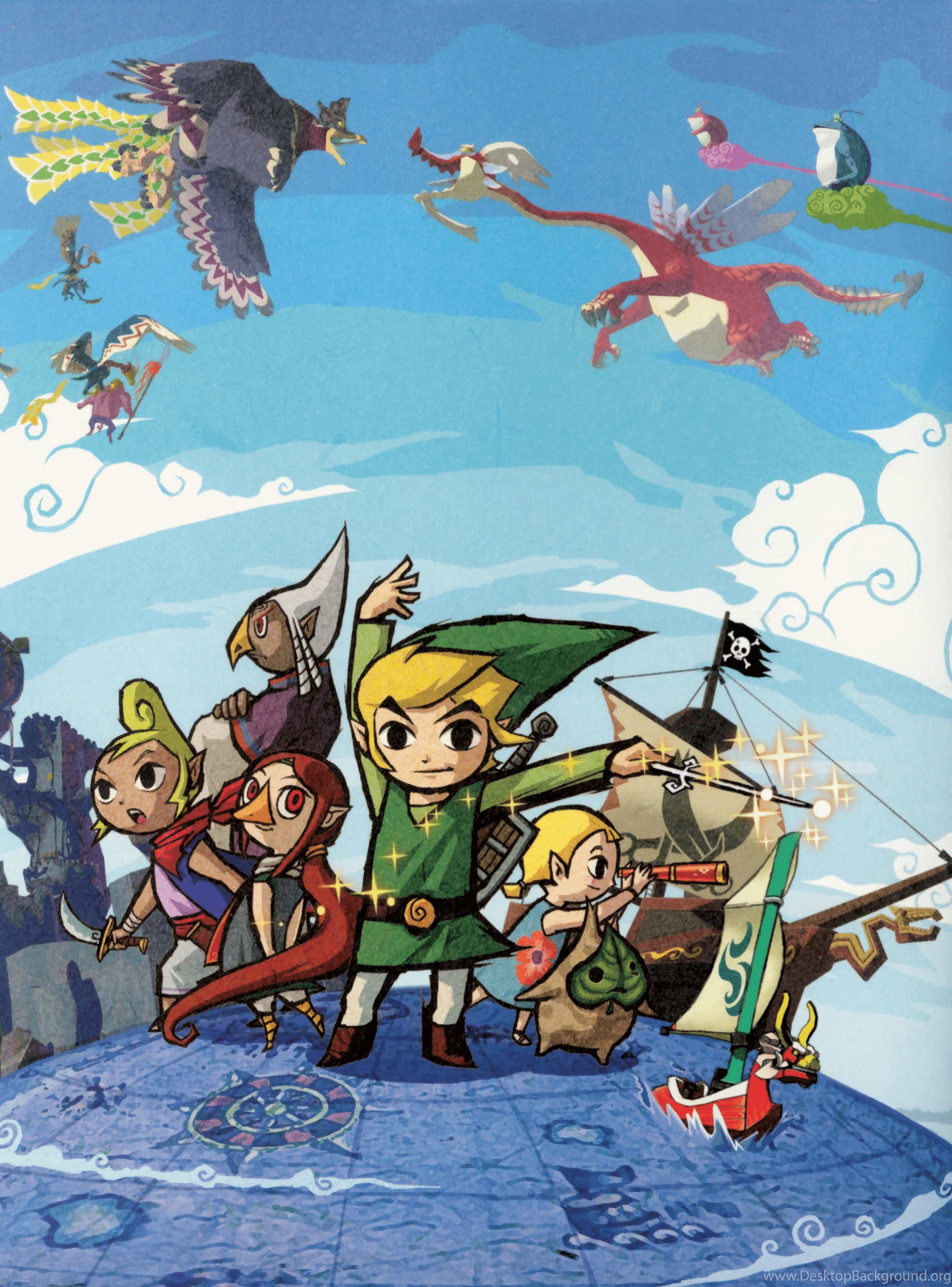 The Wind Waker Wallpapers - Top Free The Wind Waker Backgrounds ...