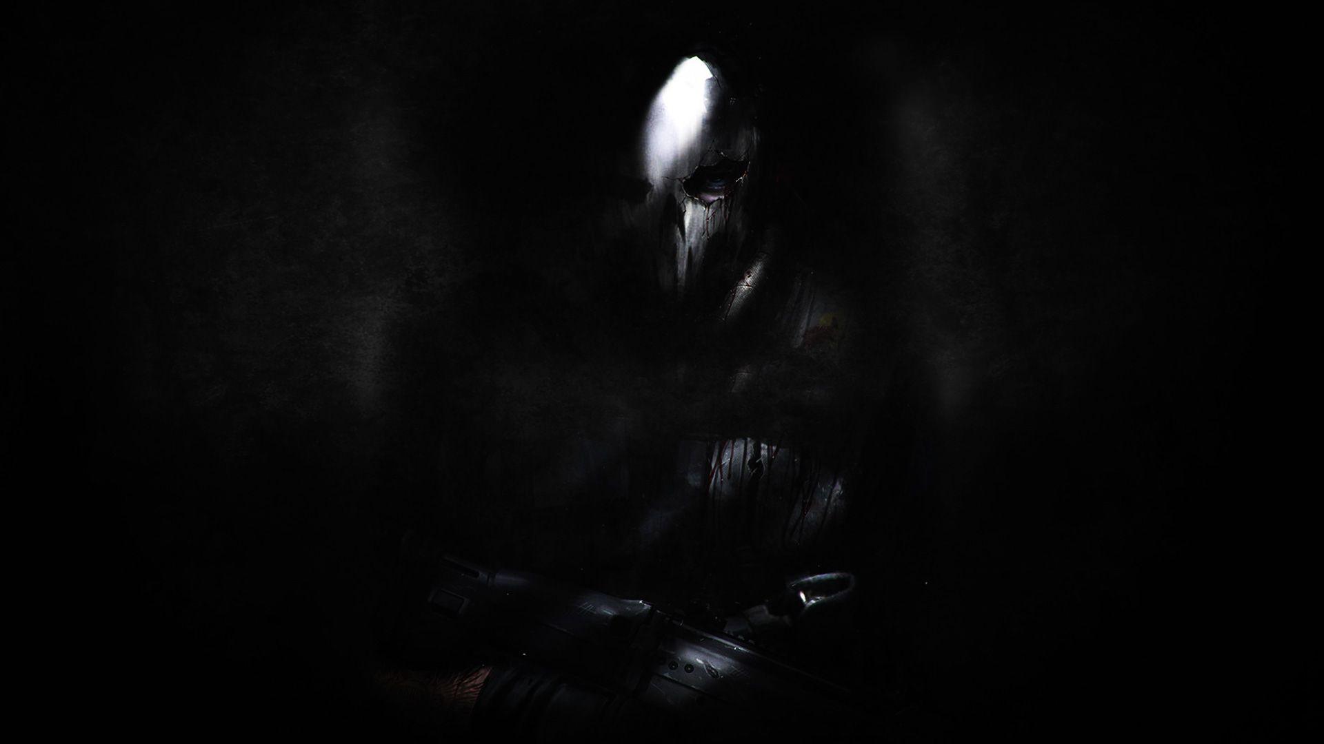 Black Ghost Wallpapers - Top Free Black Ghost Backgrounds - WallpaperAccess