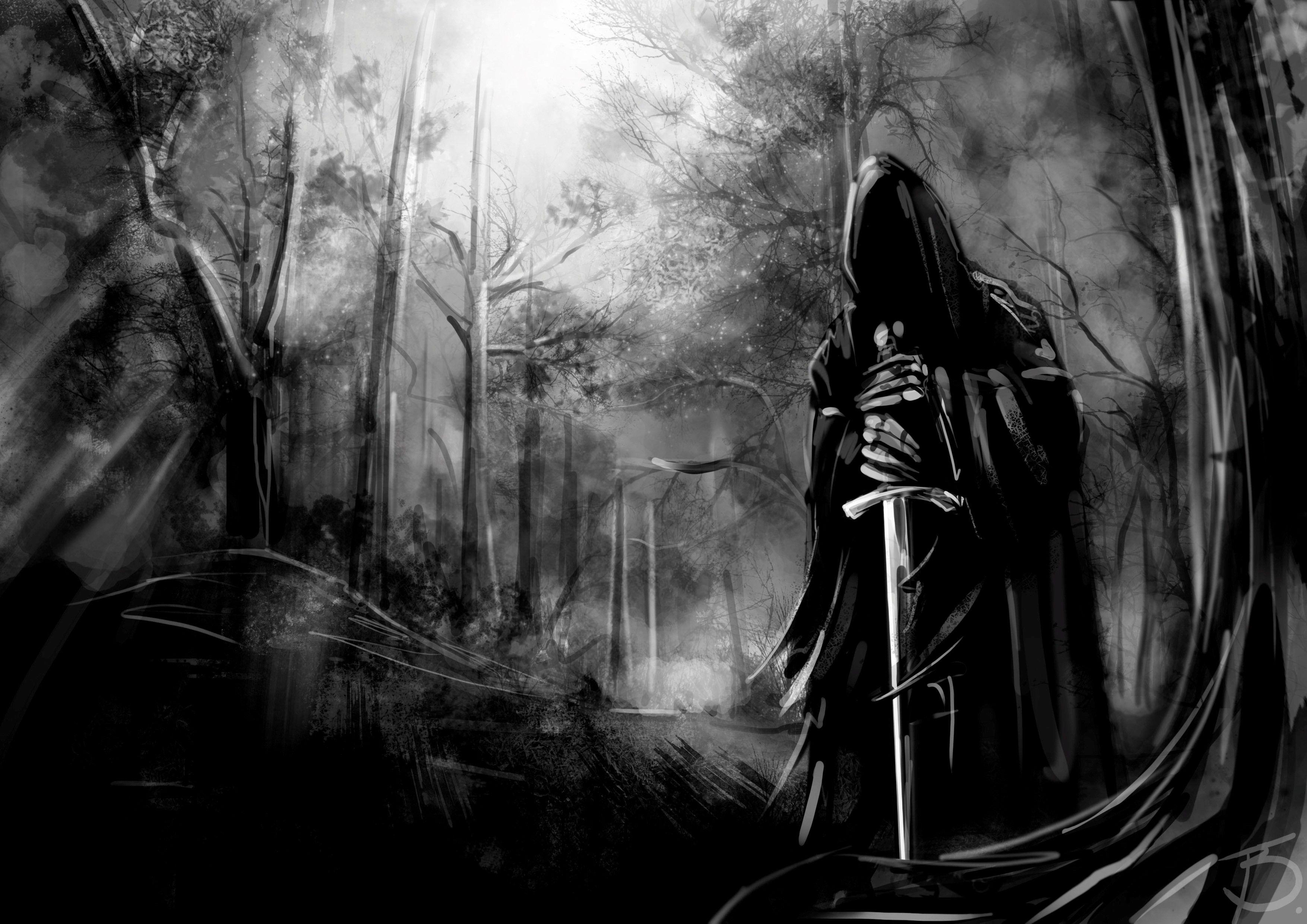 Black Ghost Wallpapers - Top Free Black Ghost Backgrounds - WallpaperAccess