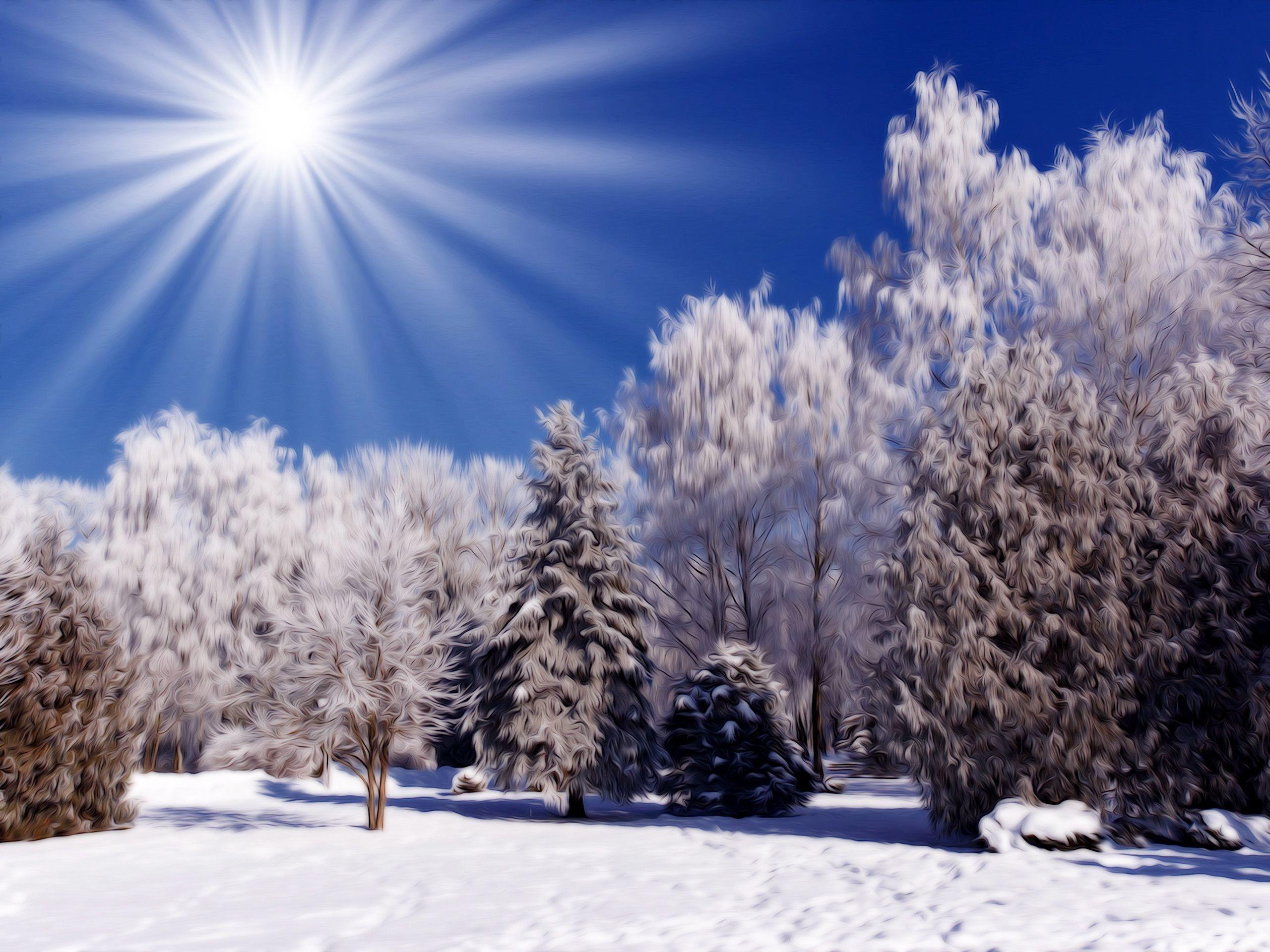 Snow Scenery Wallpapers - Top Free Snow Scenery Backgrounds ...