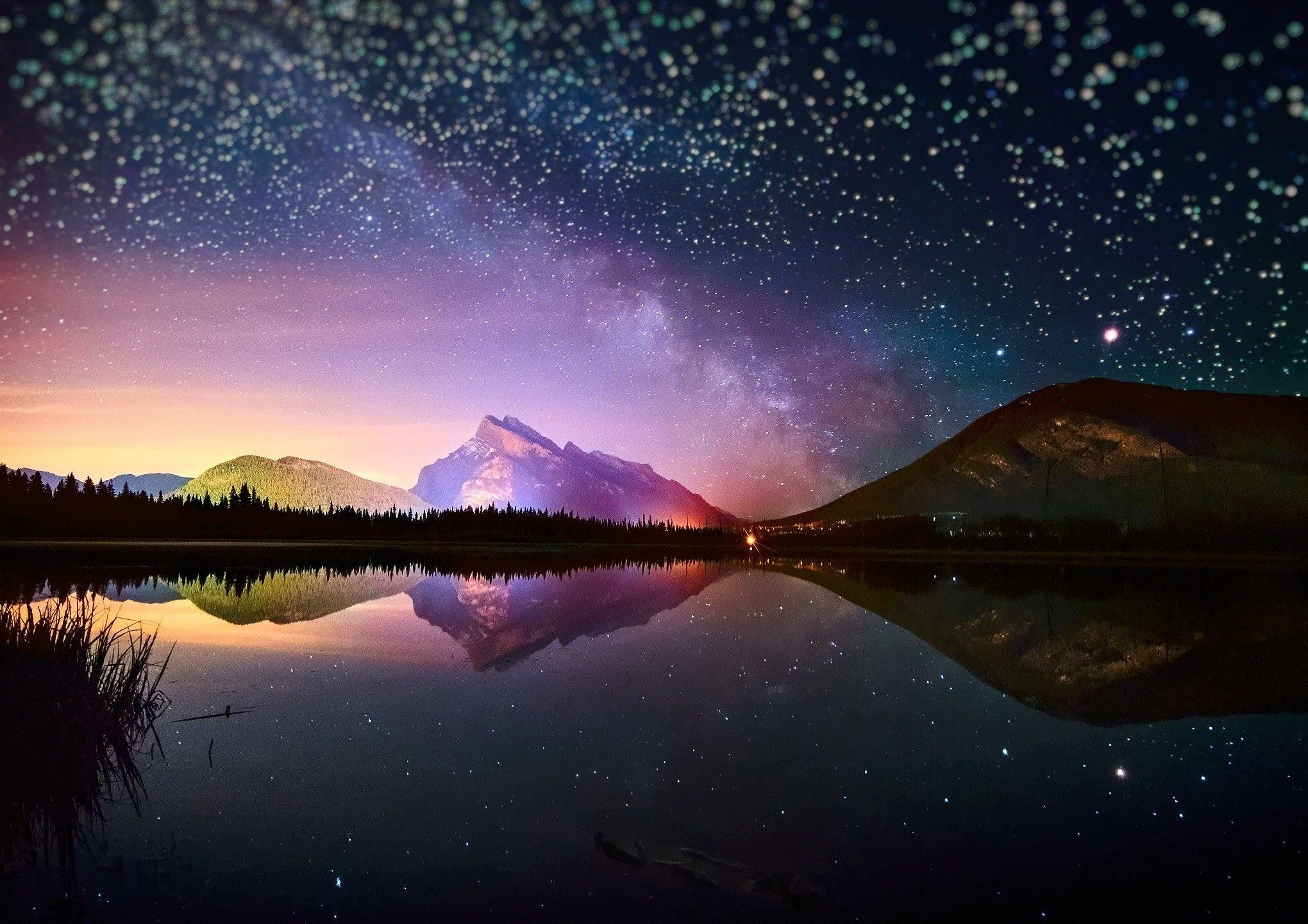 Starry Night Desktop Wallpapers - Top Free Starry Night Desktop ...