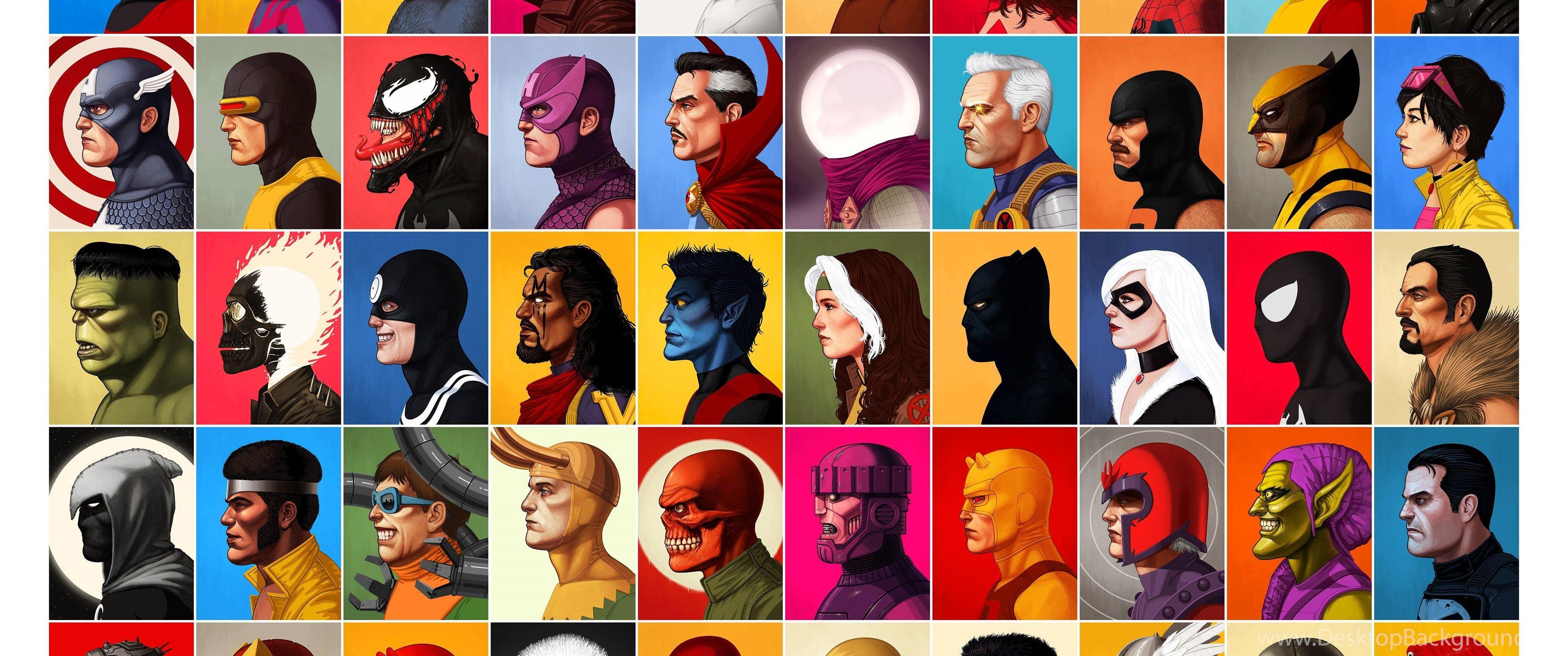 Marvel SuperHero Wallpapers - Top Free Marvel SuperHero Backgrounds ...