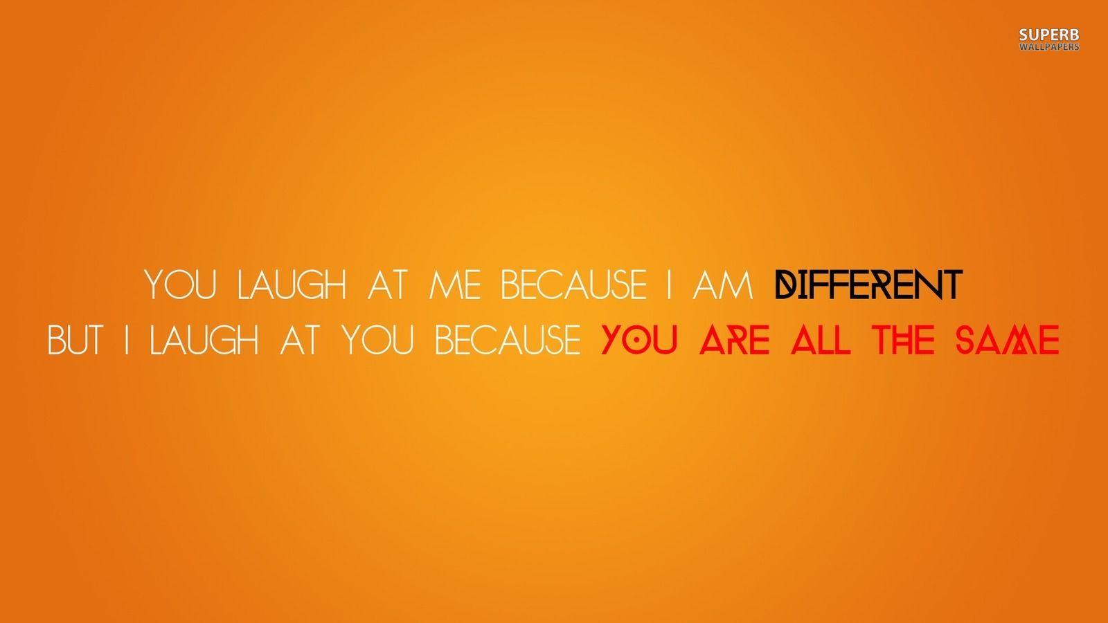 Be Different Wallpapers - Top Free Be Different Backgrounds ...