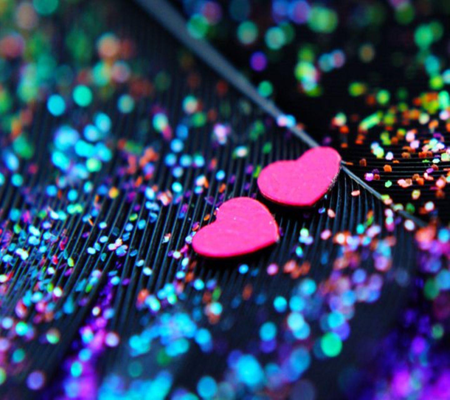 Glitter Heart Wallpapers - Top Free Glitter Heart Backgrounds ...