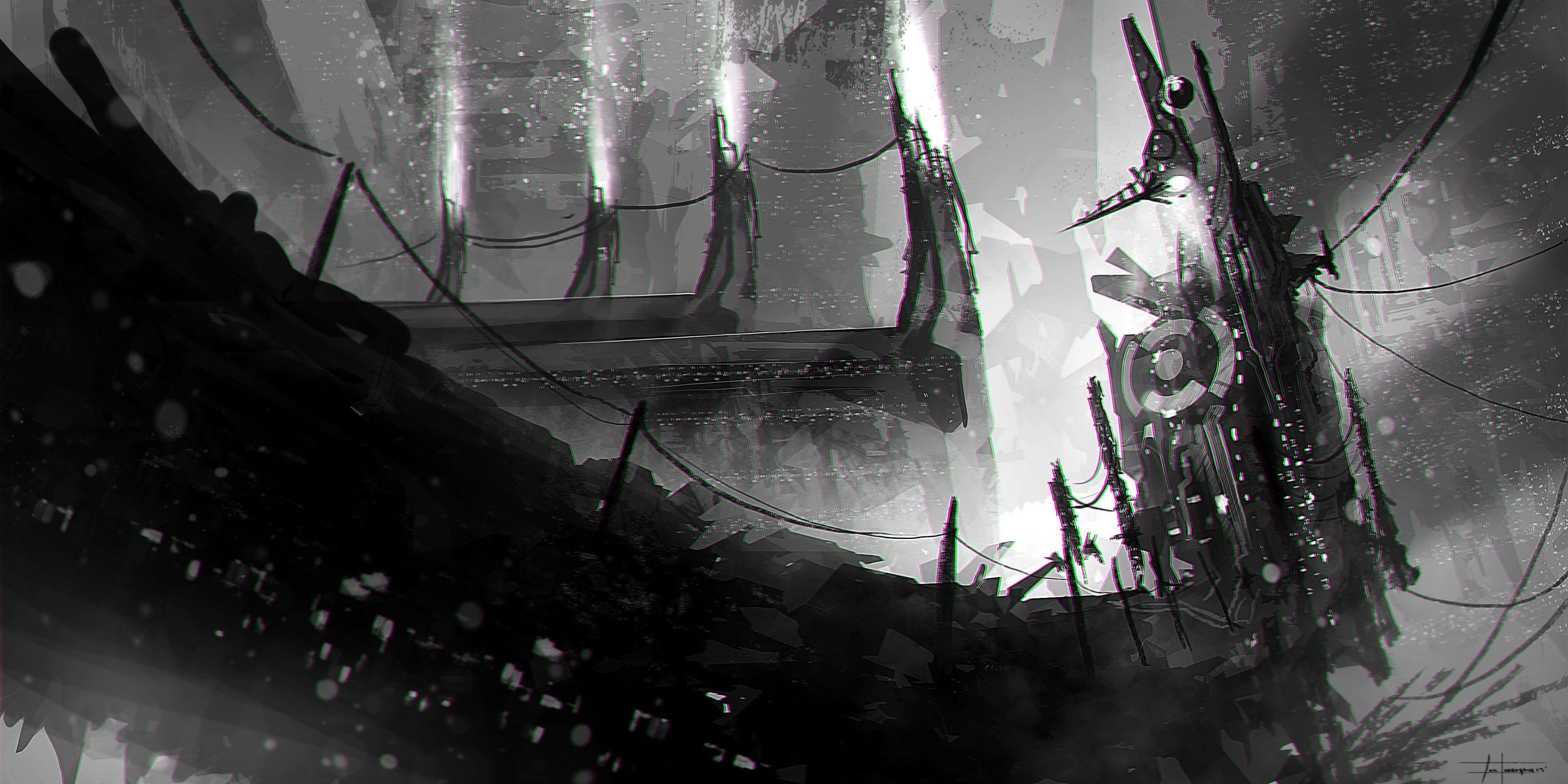 Black Futuristic Wallpapers - Top Free Black Futuristic Backgrounds ...