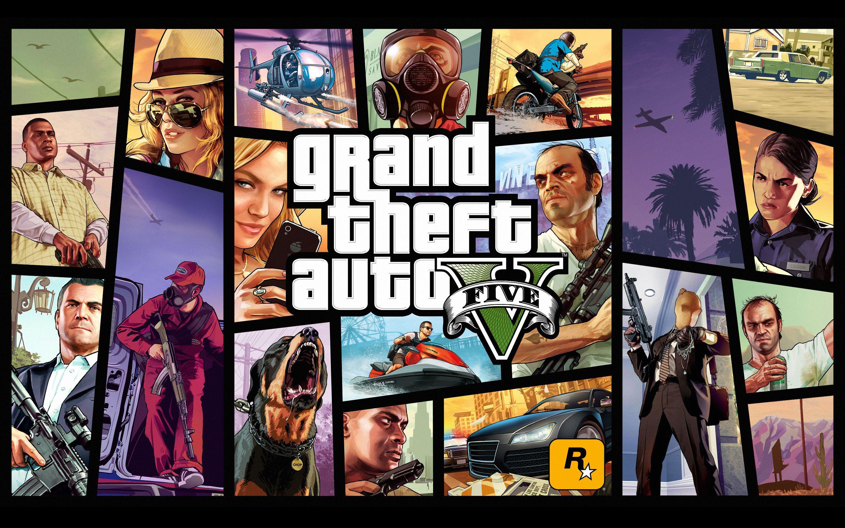GTA 5 Logo Wallpapers - Top Free GTA 5 Logo Backgrounds - WallpaperAccess