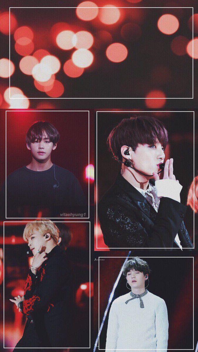 BTS Red Wallpapers - Top Free BTS Red Backgrounds - WallpaperAccess