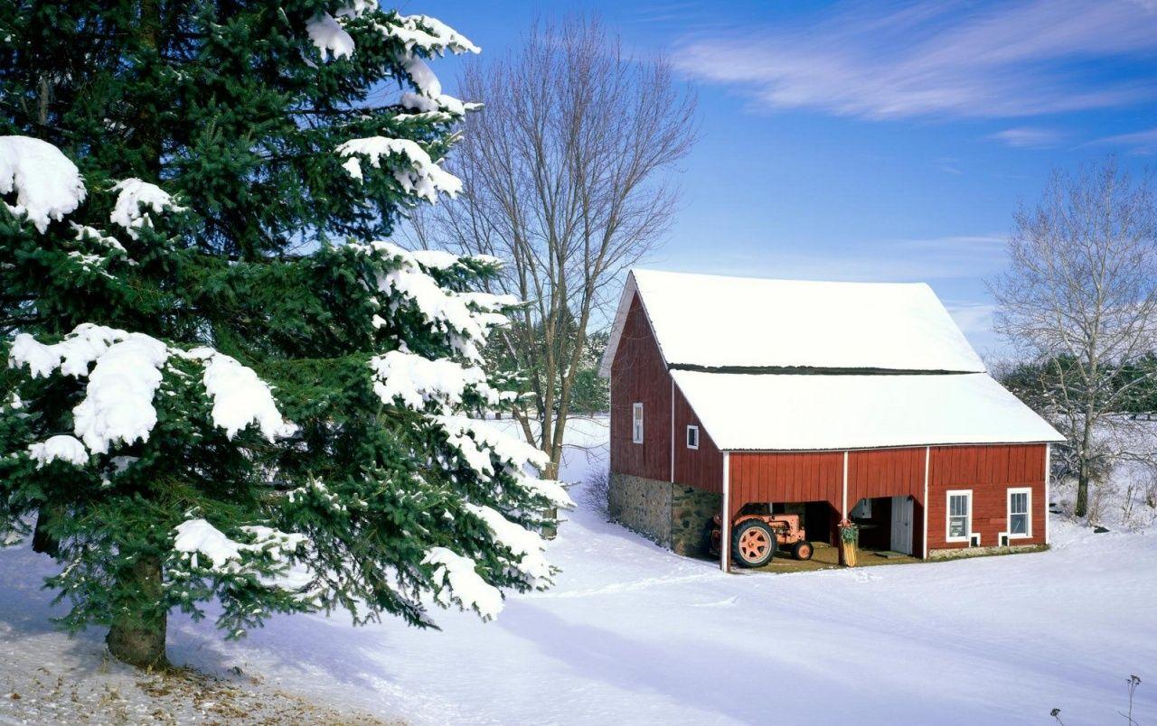 Winter Barn Wallpapers - Top Free Winter Barn Backgrounds - WallpaperAccess
