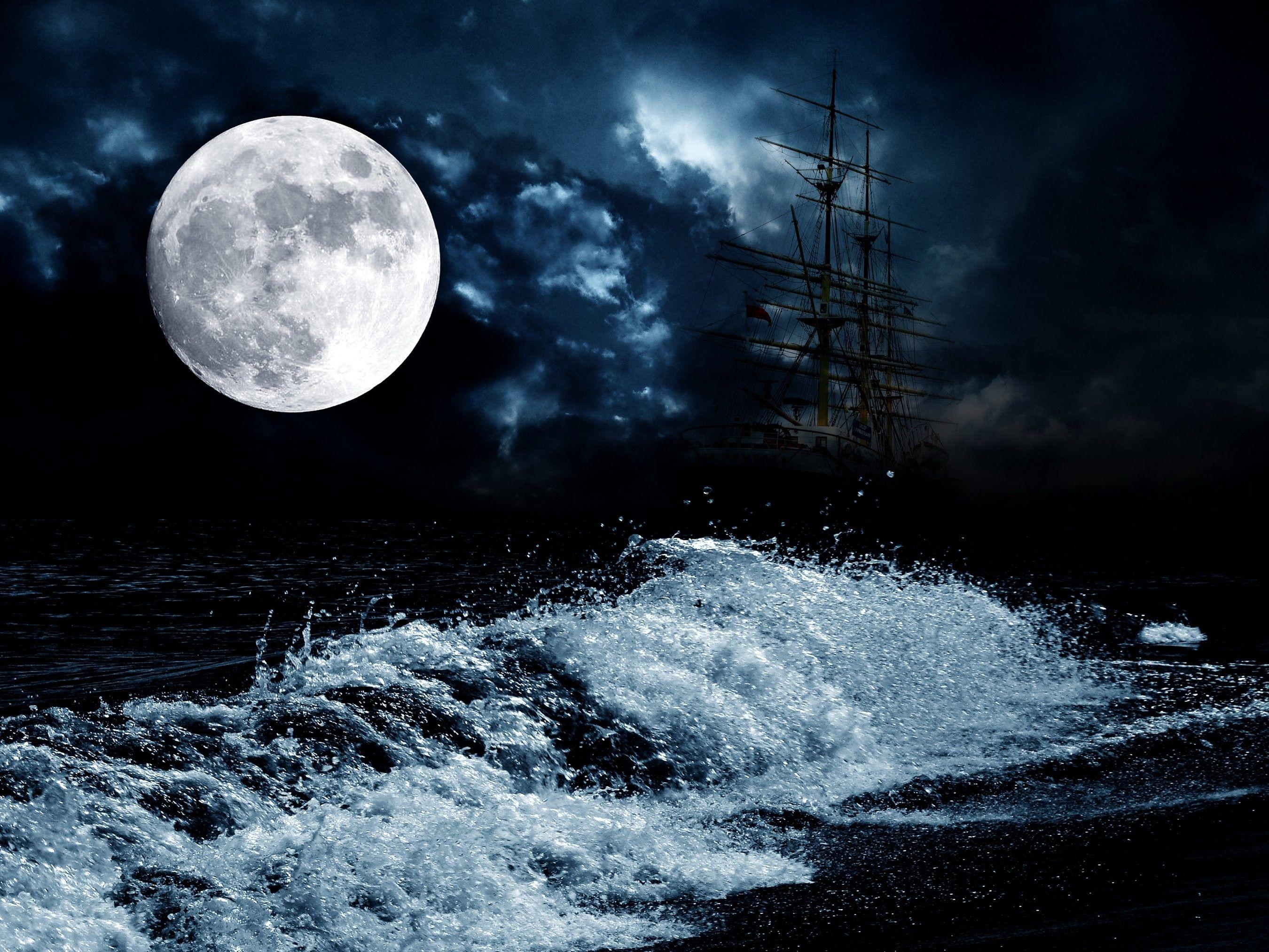 Ships at Night Wallpapers - Top Free Ships at Night Backgrounds ...