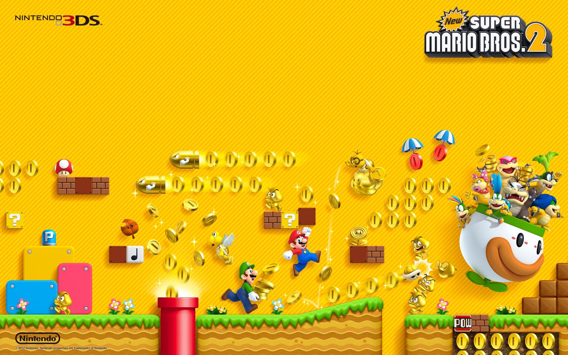 New Super Mario Bros Wallpapers - Top Free New Super Mario Bros ...