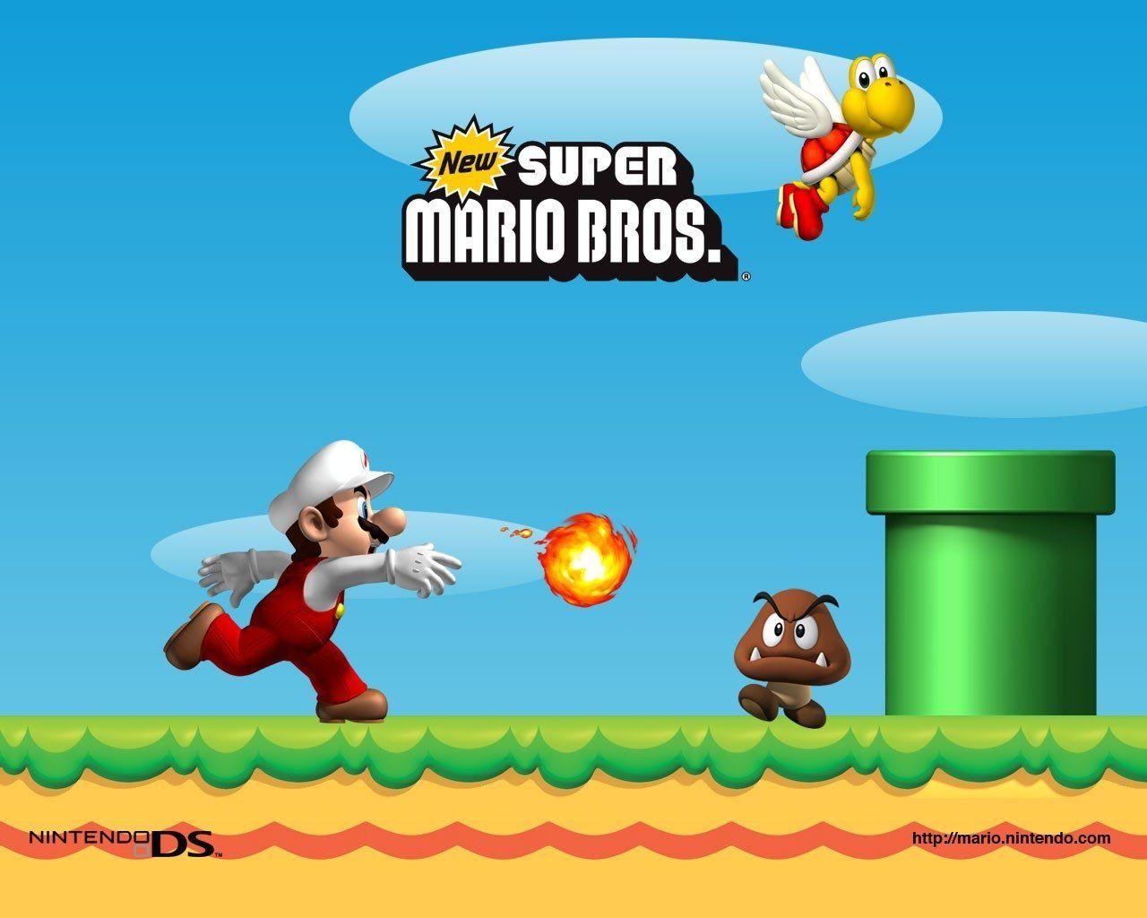 New Super Mario Bros Wallpapers - Top Free New Super Mario Bros ...