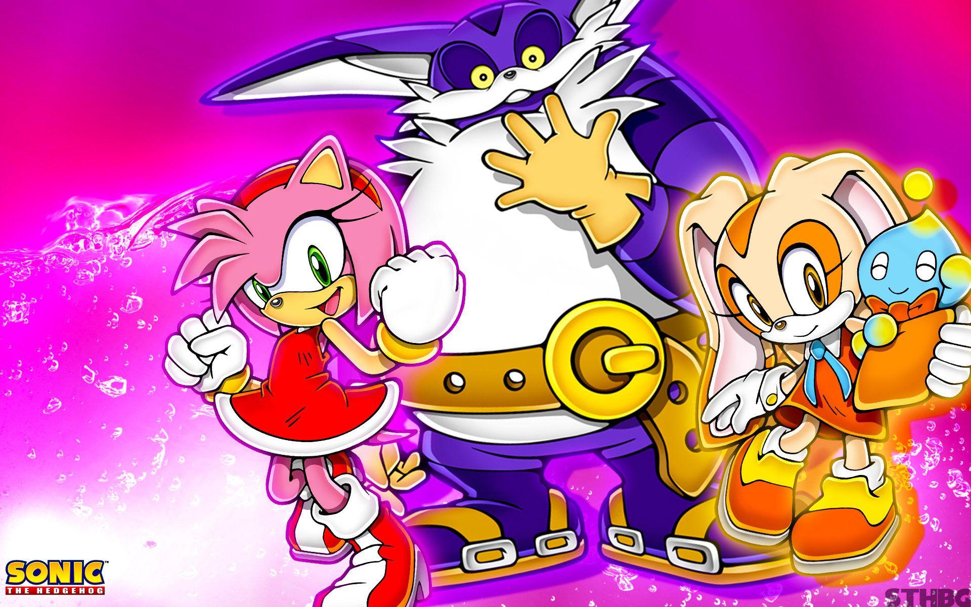 Sonic and Amy Wallpapers - Top Free Sonic and Amy Backgrounds ...