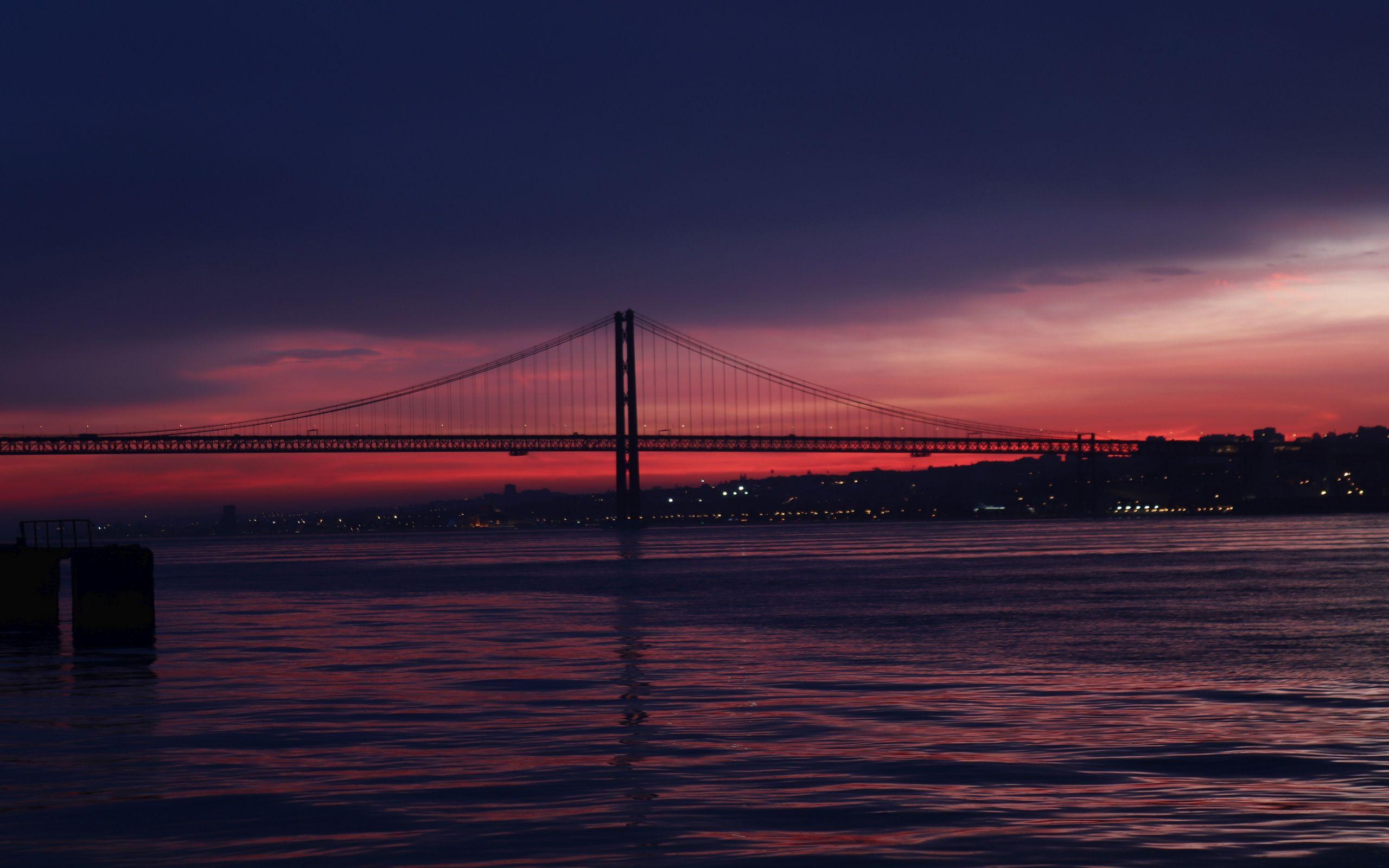 Golden Gate Bridge Sunset Wallpapers - Top Free Golden Gate Bridge ...